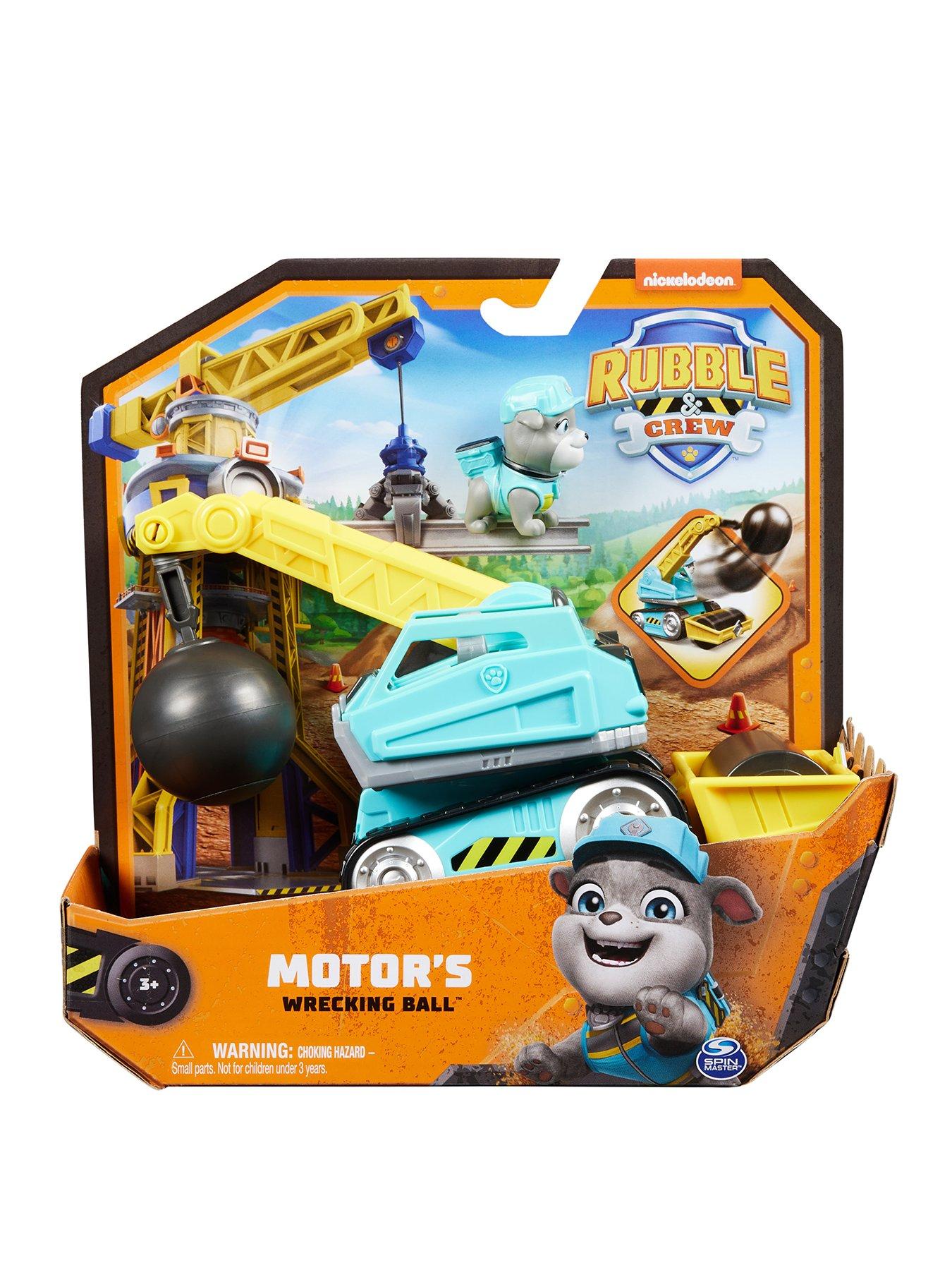 Rubble & Crew Motor's Wrecking Ball Vehicle | littlewoods.com
