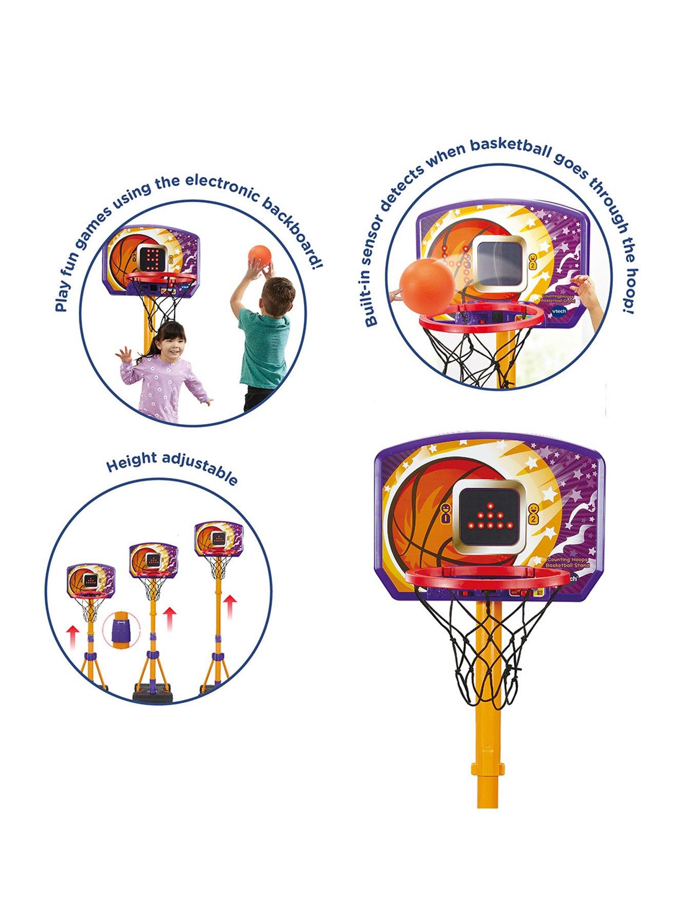 VTech Counting Hoops Basketball Stand | Littlewoods