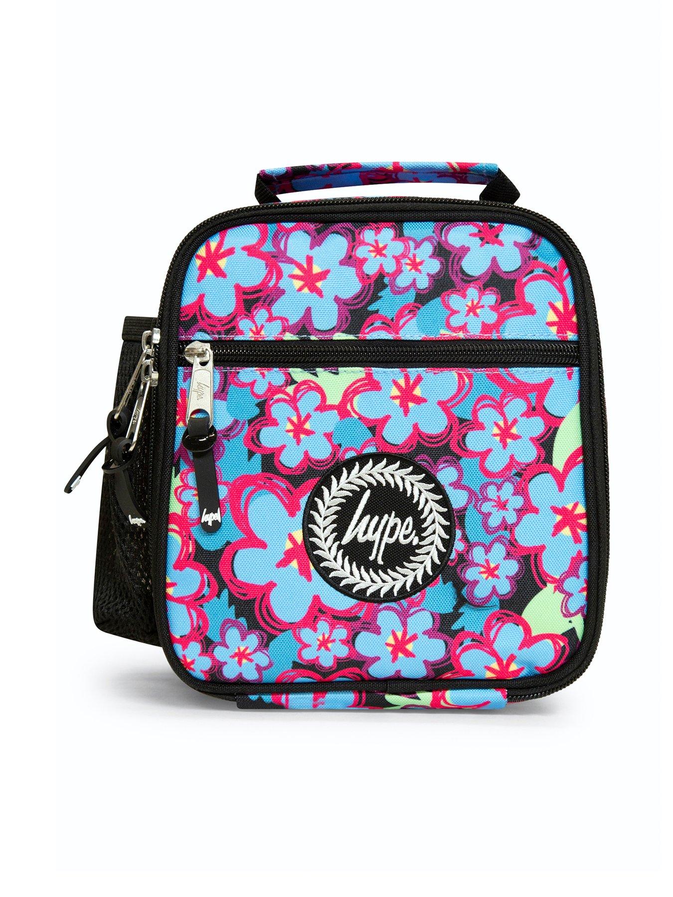 Hype Unisex Multi Blue Flowers Lunch Box | littlewoods.com