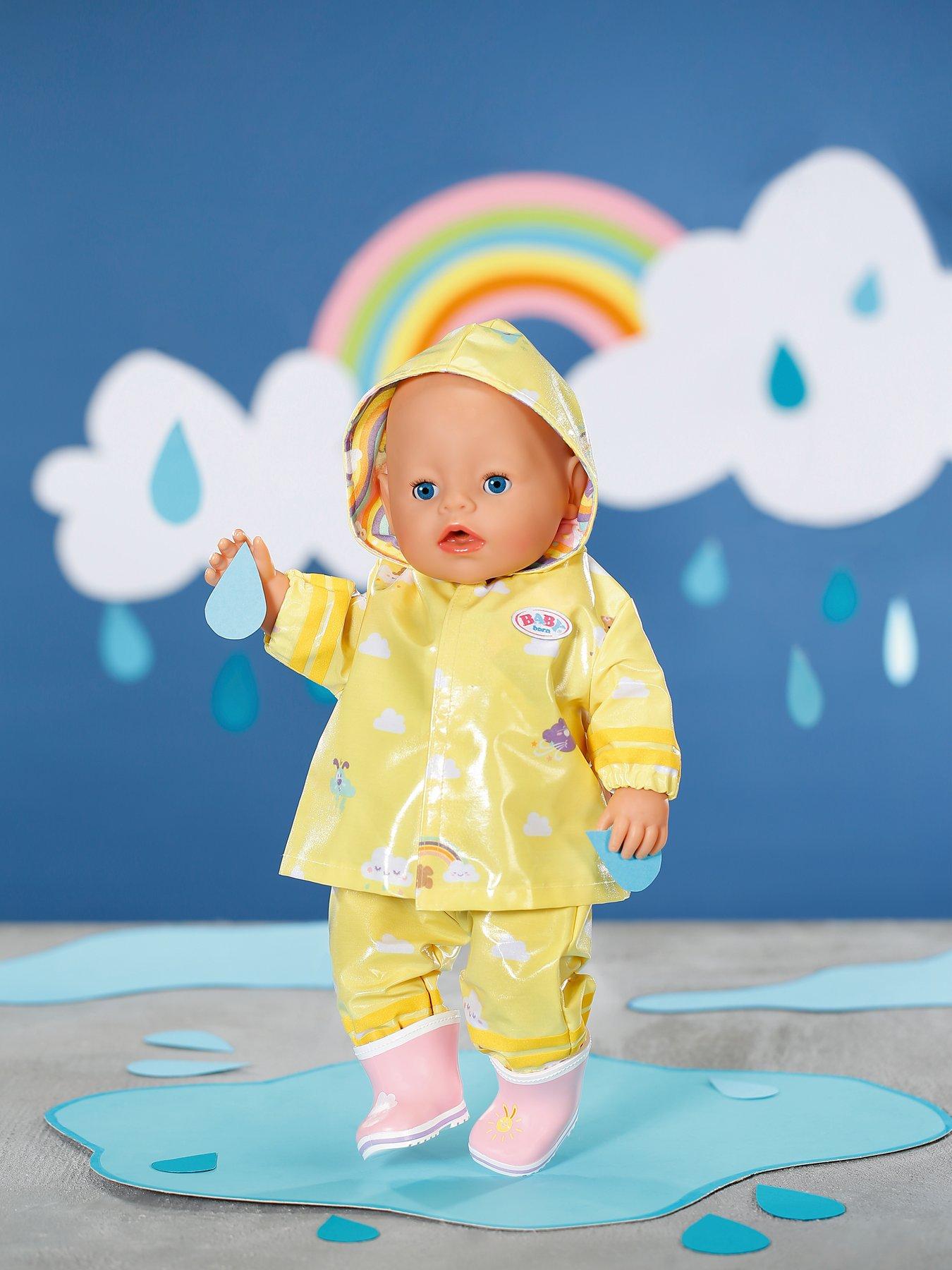 Baby Born Deluxe Rain Outfit 43cm | littlewoods.com