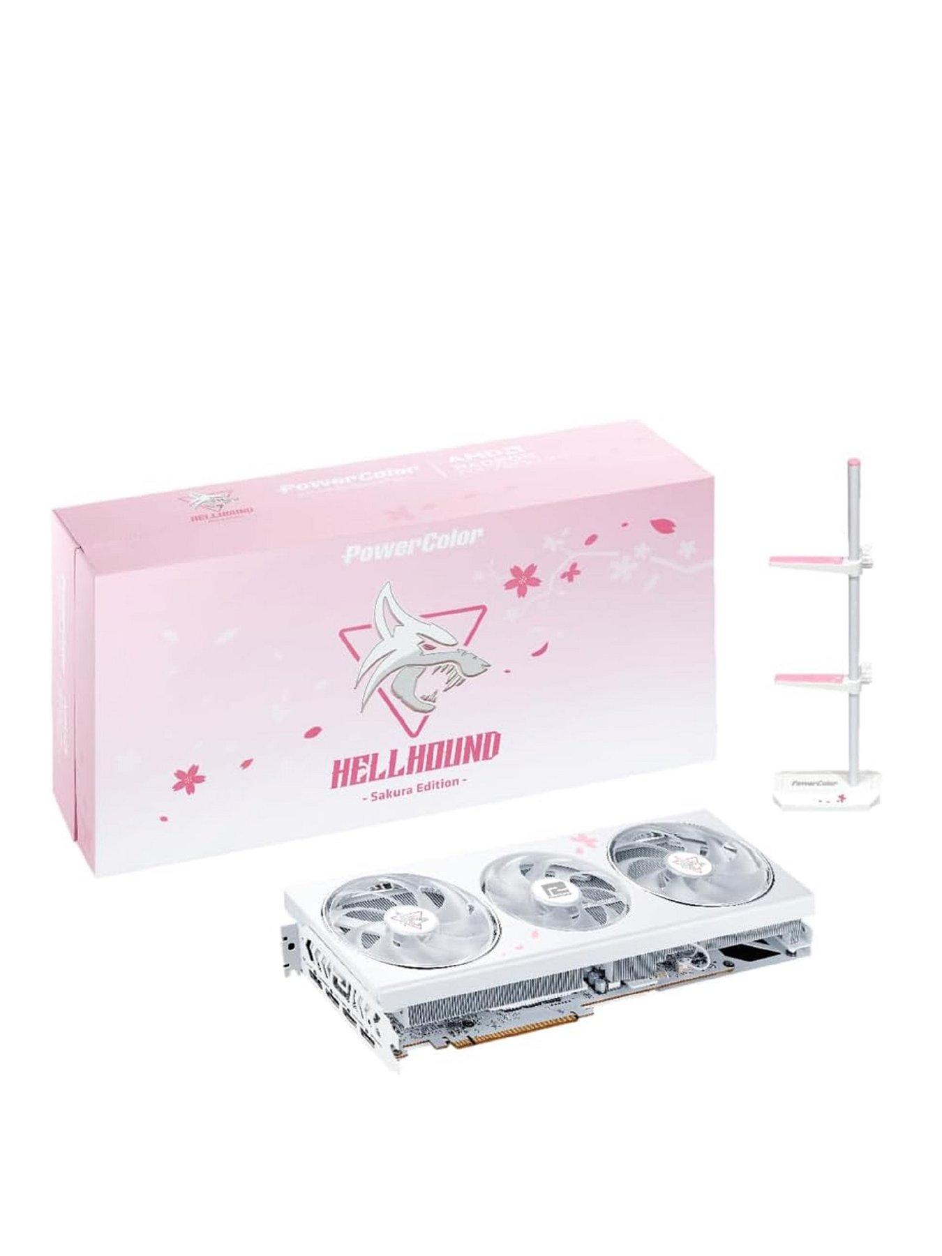 PowerColor Hellhound Sakura - AMD Radeon RX 7800 XT, 16GB GDDR6 Limited ...