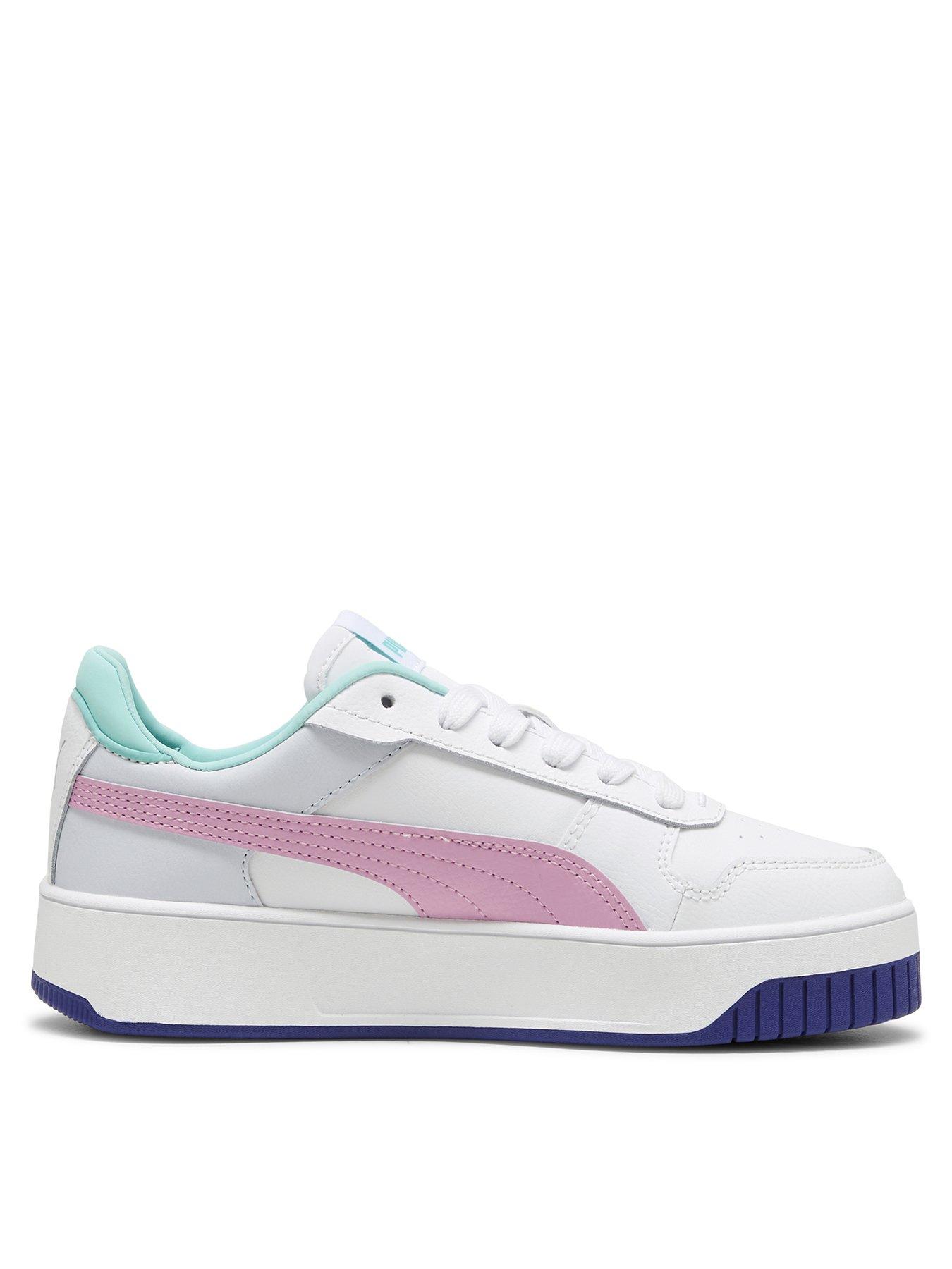 Puma Junior Girls Carina Street Trainers Multi White littlewoods