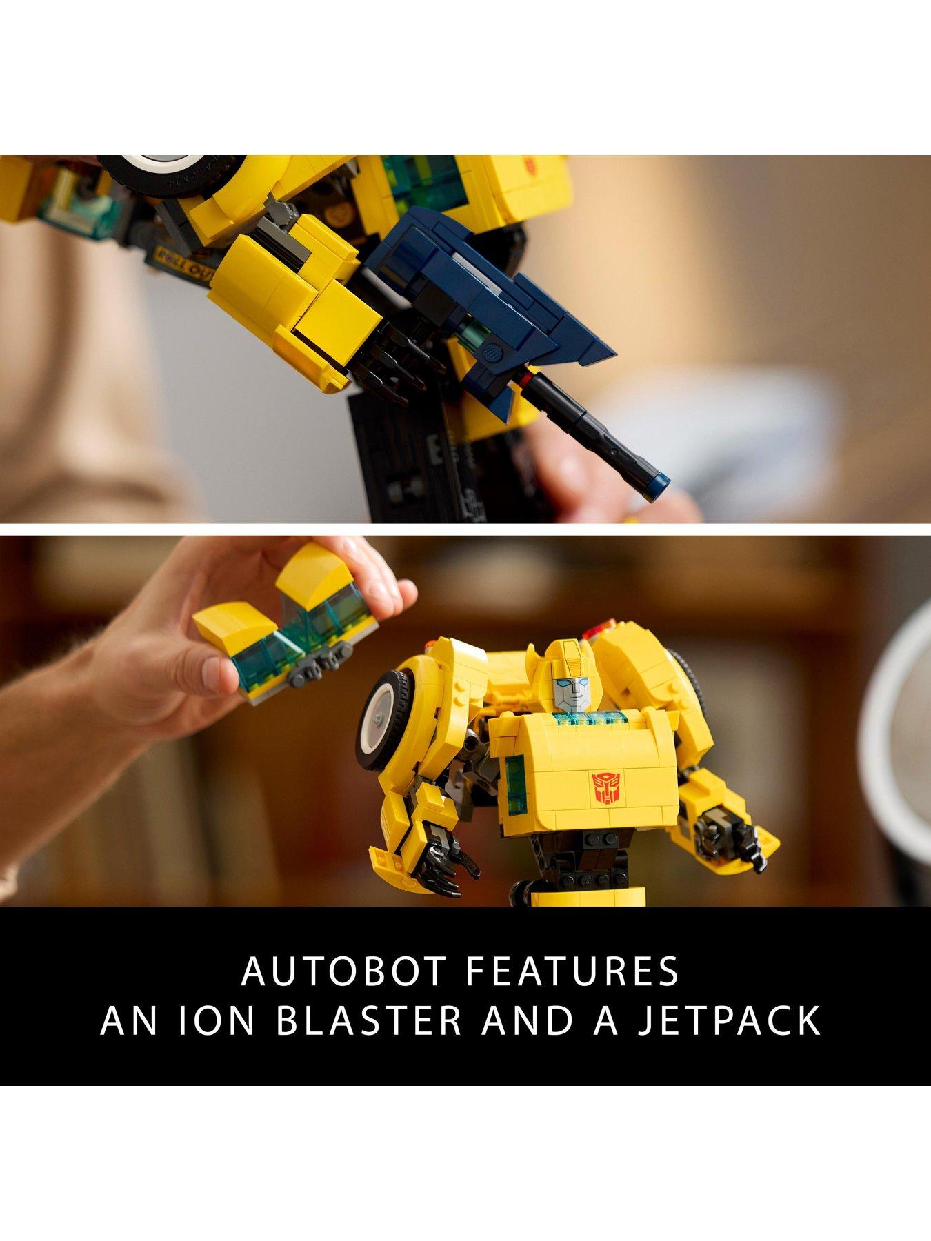 LEGO Icons Transformers Bumblebee Model Set 10338 | Littlewoods