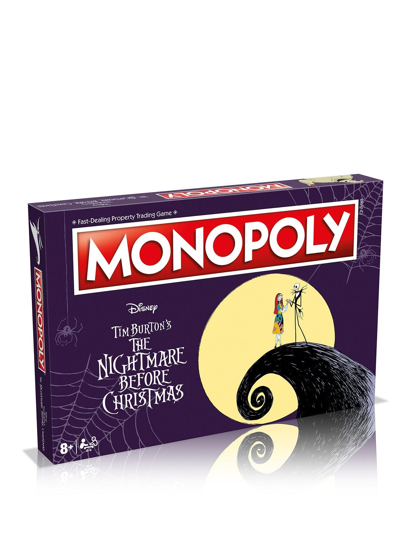 Nightmare Before Christmas Monopoly Board Game | Littlewoods