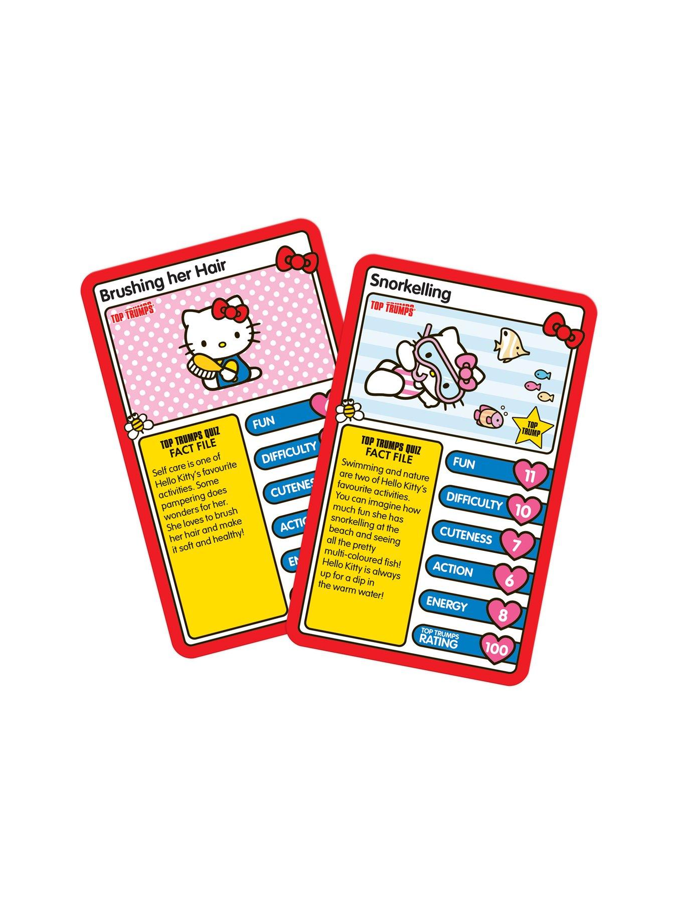 Hello Kitty Top Trumps Hello Kitty Card Game | Littlewoods
