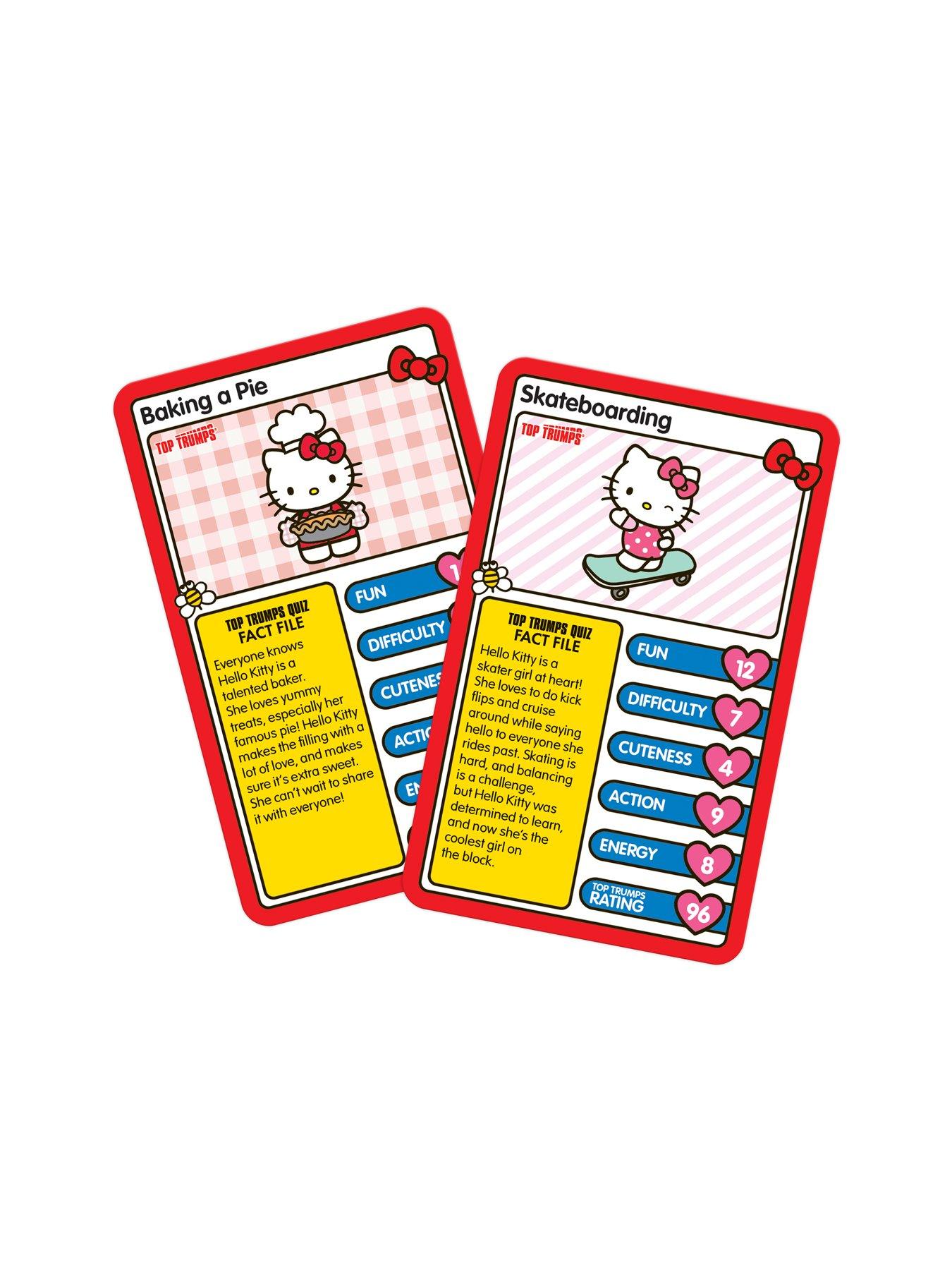Hello Kitty Top Trumps Hello Kitty Card Game | Littlewoods