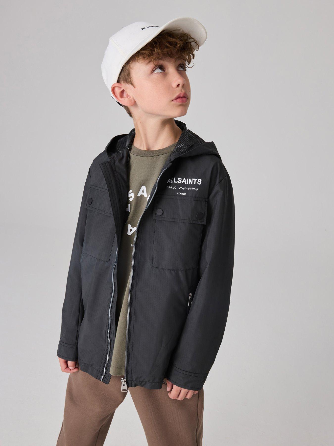 smALLSAINTS All Saints Lightweight Jacket - Black | littlewoods.com