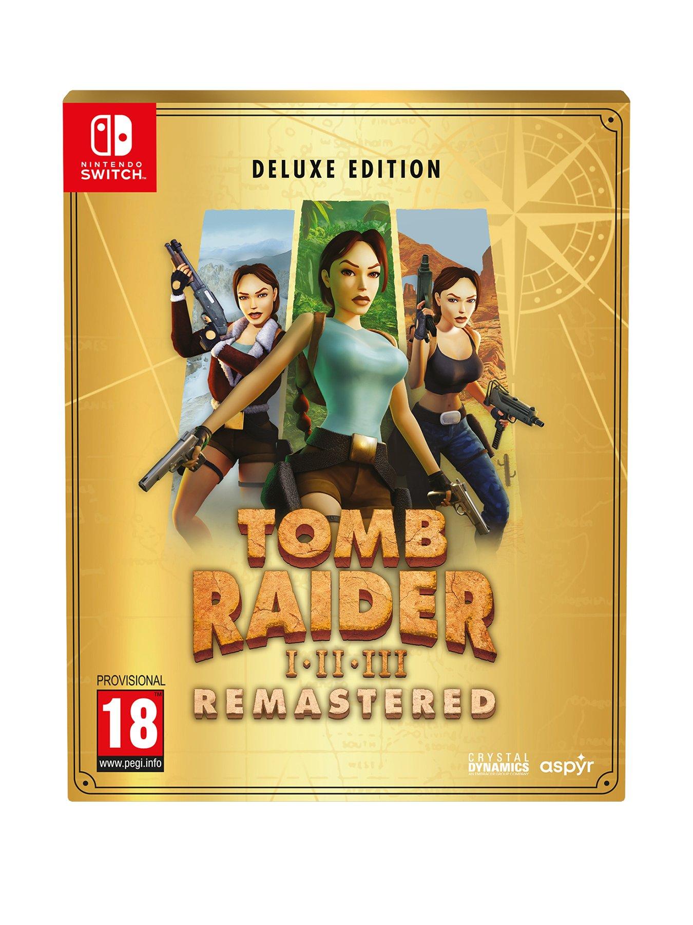 Nintendo Switch Tomb Raider I-II-III Remastered: Deluxe Edition ...