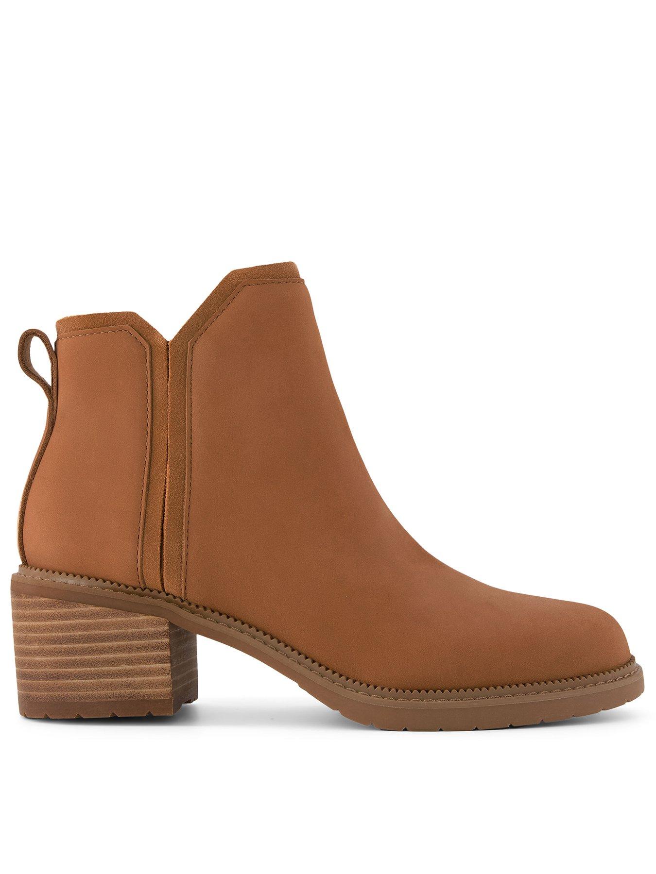 TOMS Hailey Boot - Water Resistant Brown Sugar | Littlewoods