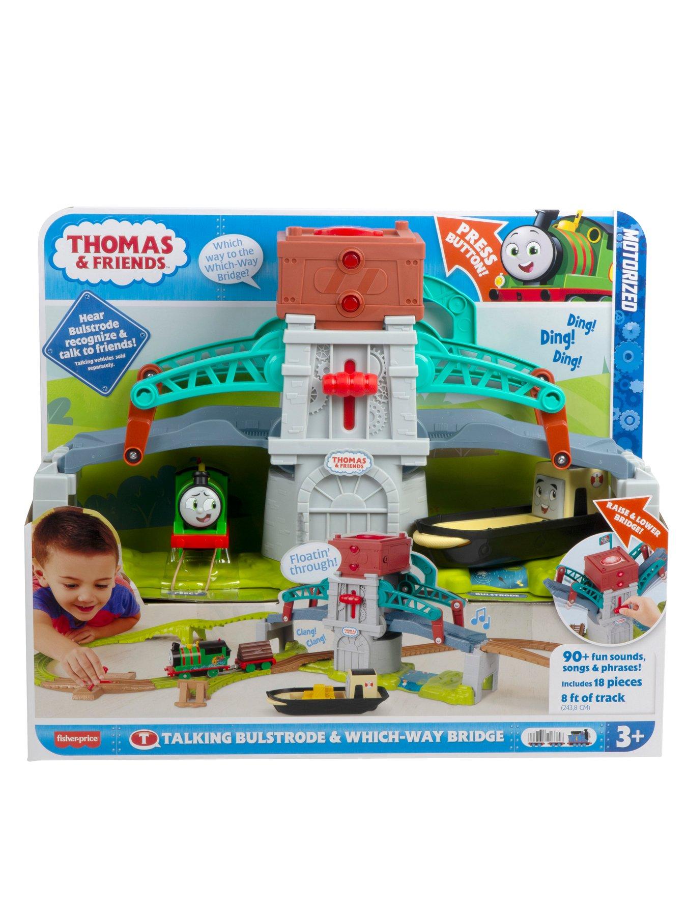 Thomas & Friends Talking Bulstrode & the Double Drawbridge Set ...