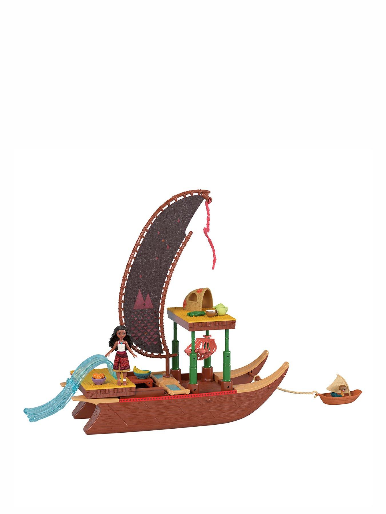 Disney Moana 2 Moanas Adventure Canoe Playset | Littlewoods