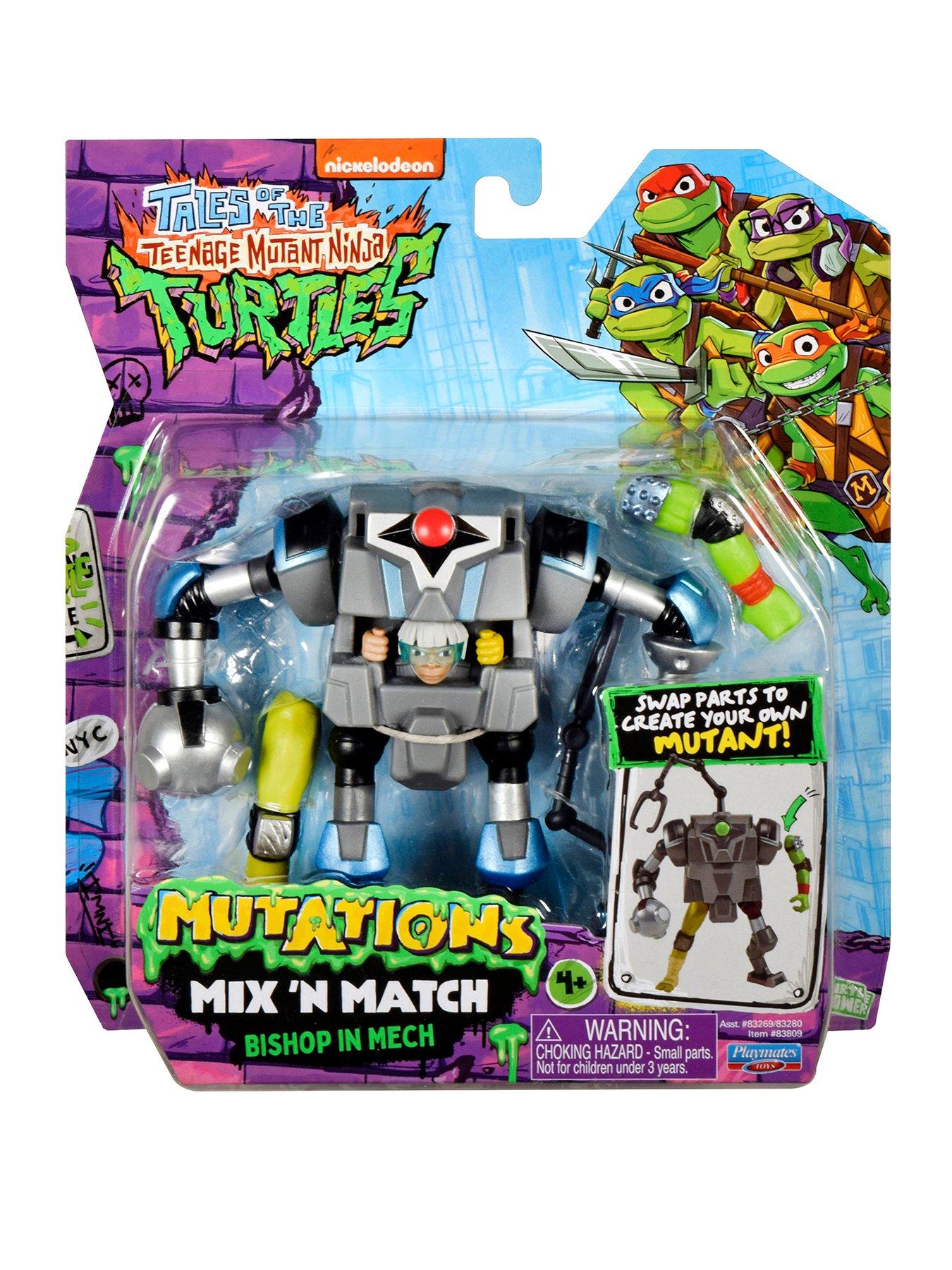 Teenage Mutant Ninja Turtles TMNT: Mutations Mix and Match 4.5-Inch ...