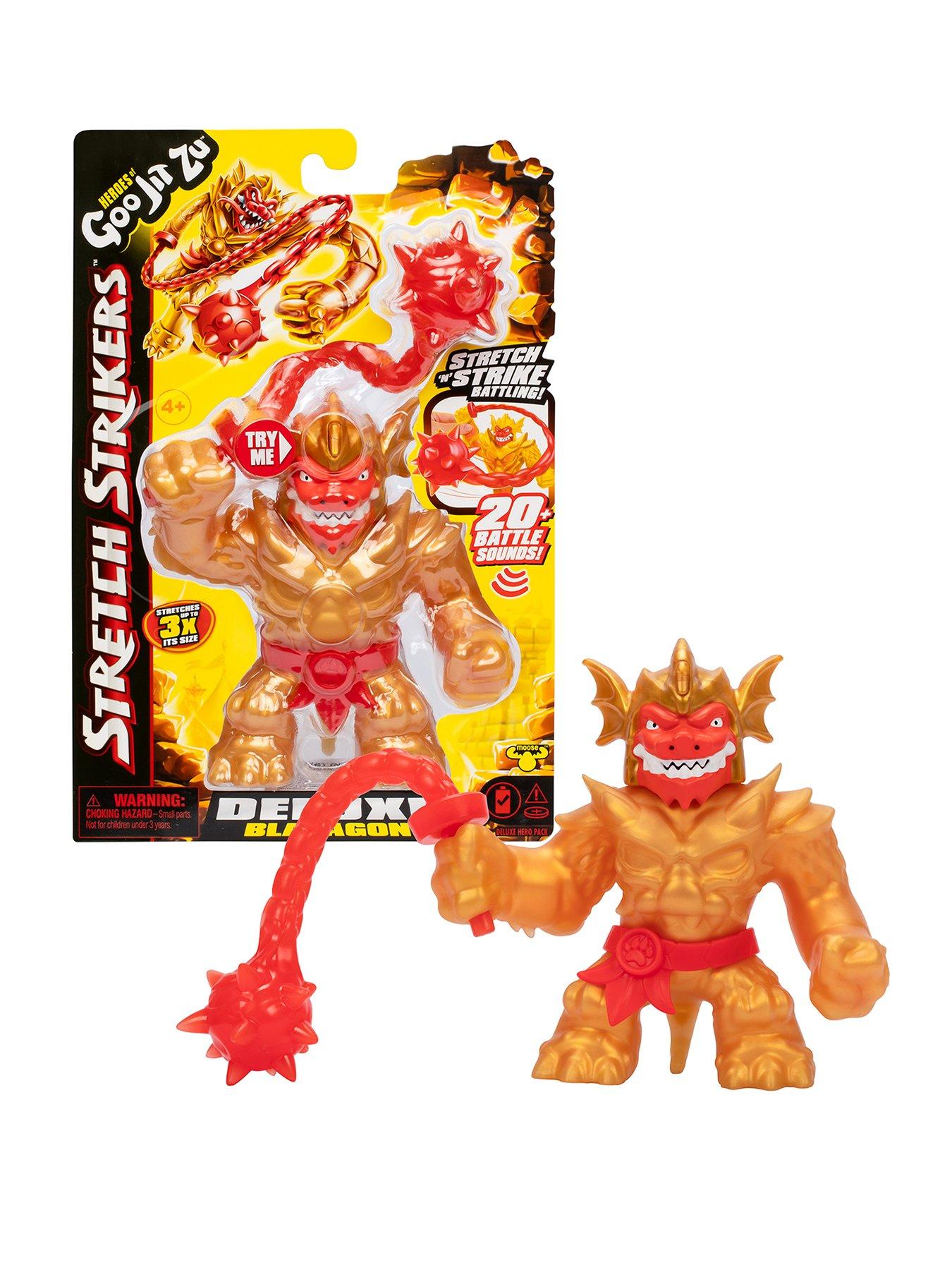Heroes of Goo Jit Zu Stretch Strikers Deluxe Figure Pack - Gold Knight ...