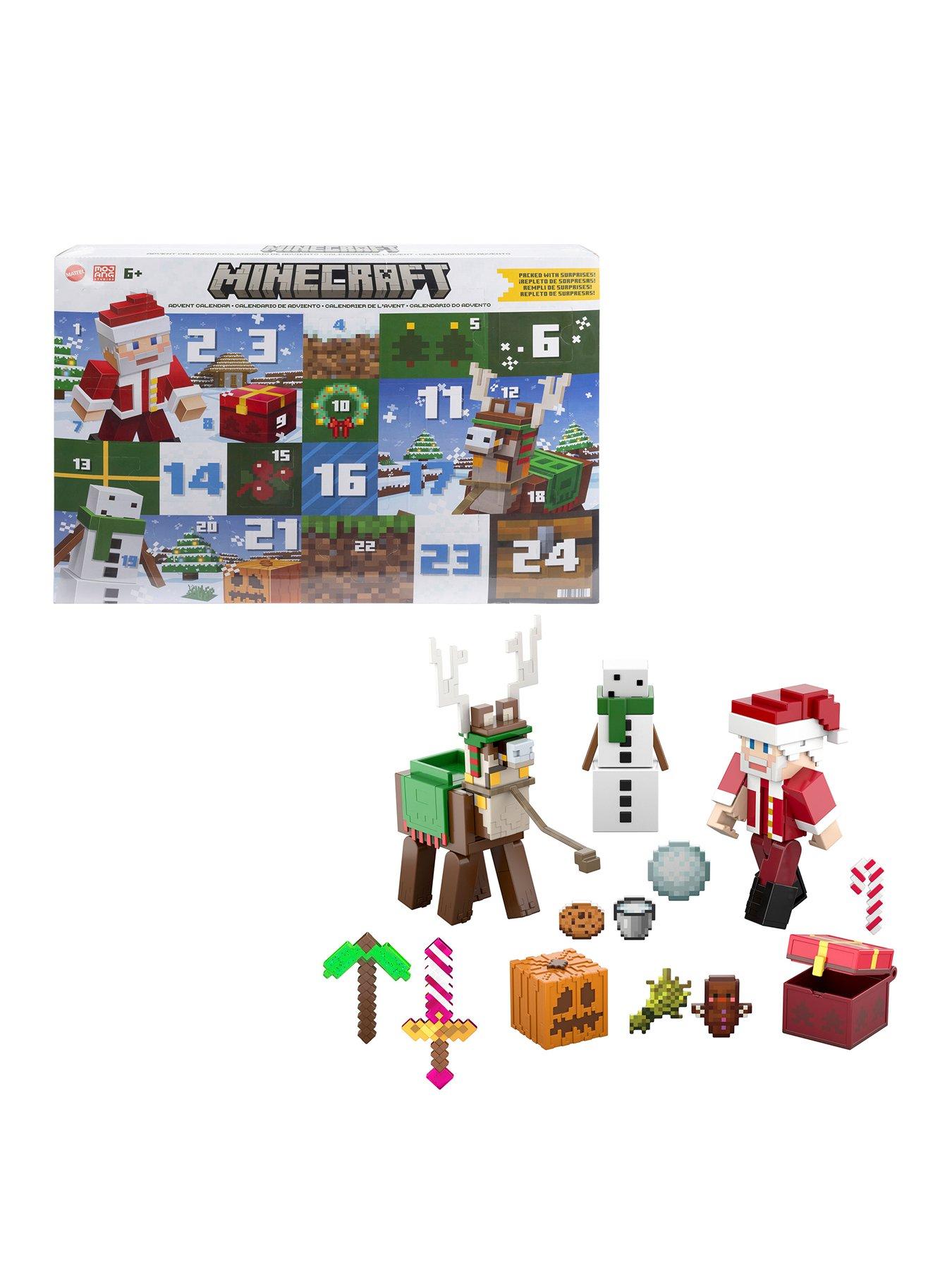 Minecraft Advent Calendar with Action Figures and Accessories | Littlewoods