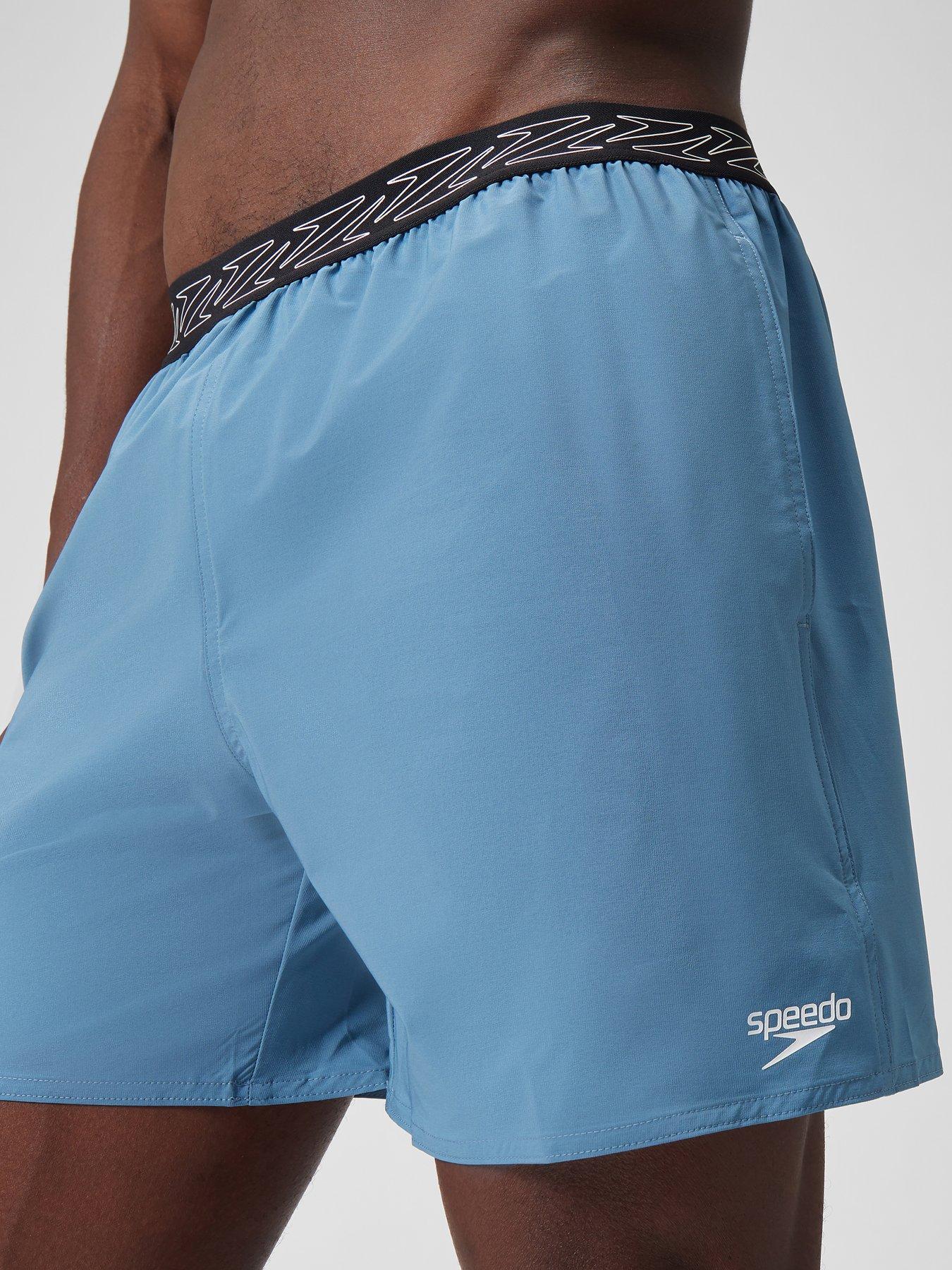 Speedo Mens Hyperboom Band 16" Watershort - Blue | Littlewoods