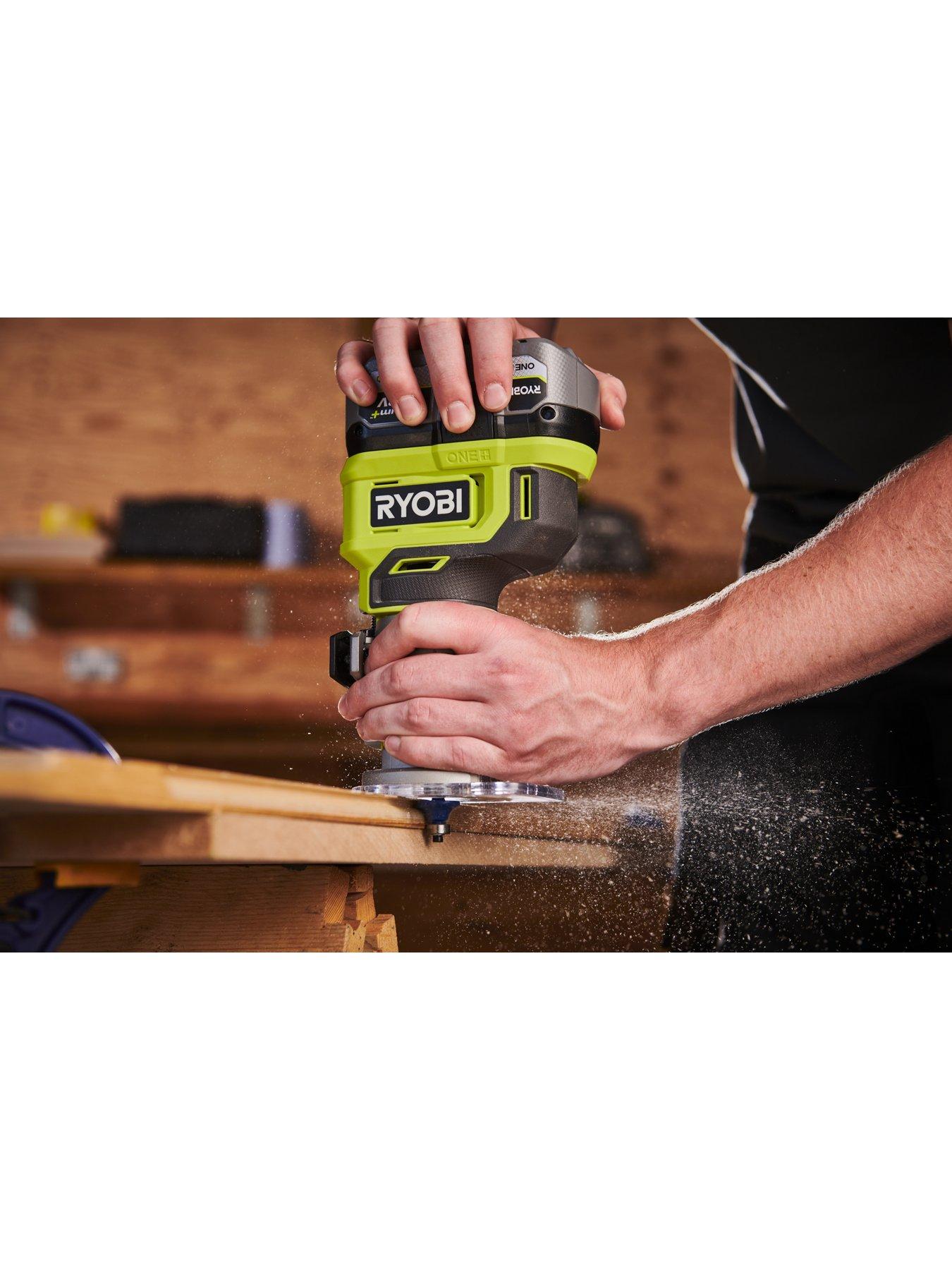 RYOBI RTR18-0 18V ONE+ Cordless Trim Router (Bare Tool) | littlewoods.com