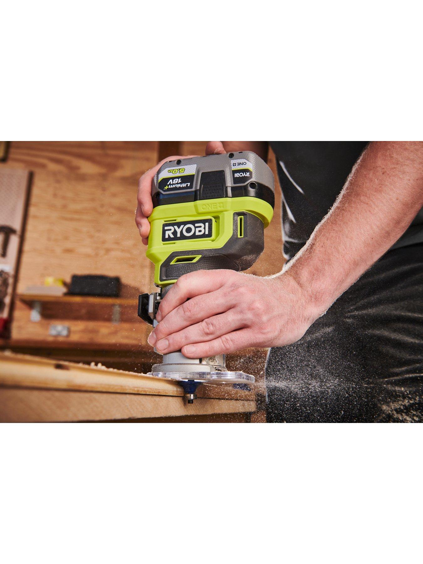 RYOBI RTR18-0 18V ONE+ Cordless Trim Router (Bare Tool) | Littlewoods