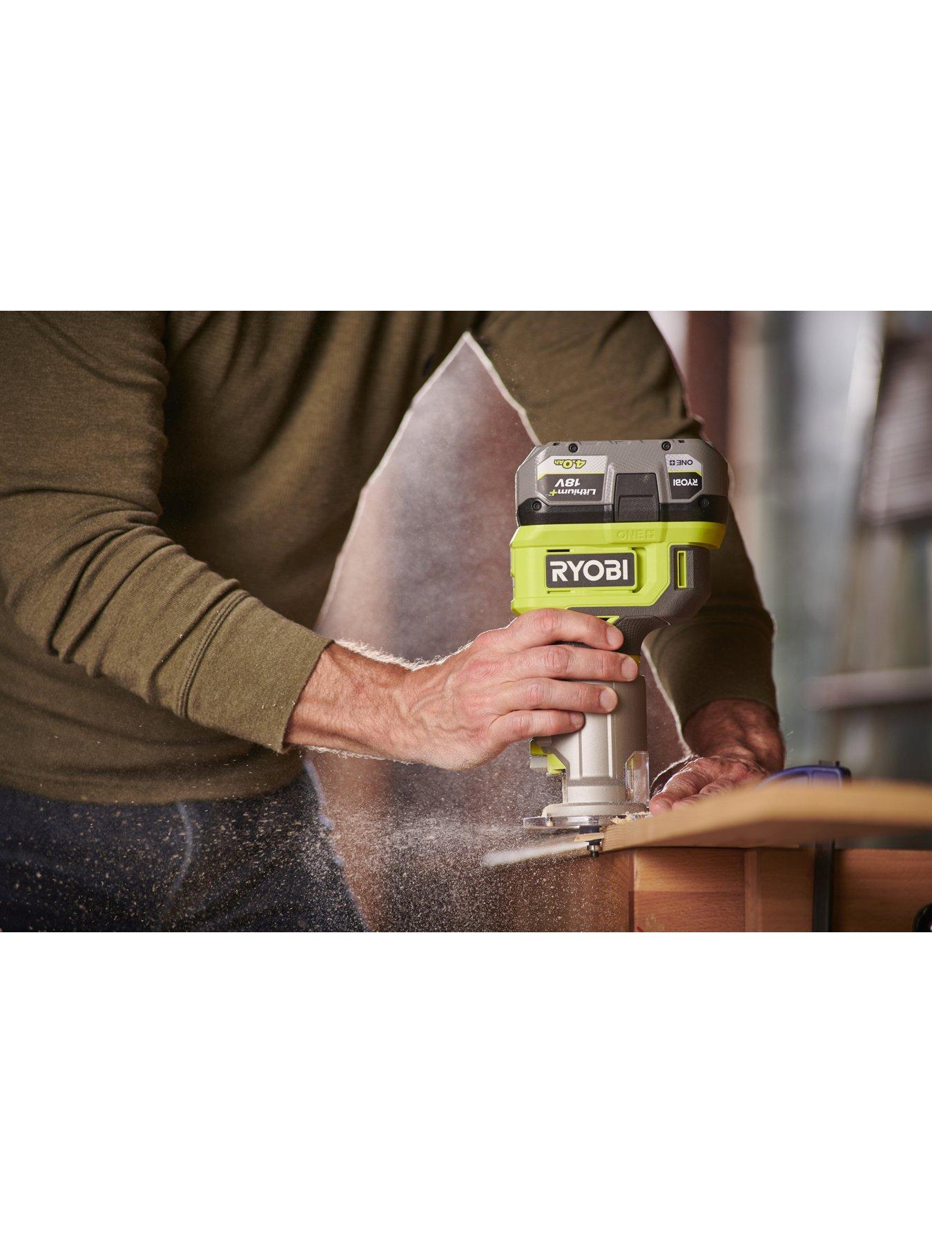 RYOBI RTR18-0 18V ONE+ Cordless Trim Router (Bare Tool) | Littlewoods
