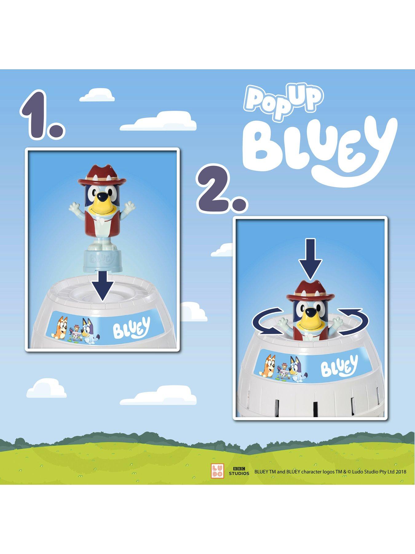 Bluey Pop Up Bluey Activity Game - Don't Make Bluey Jump! | Littlewoods