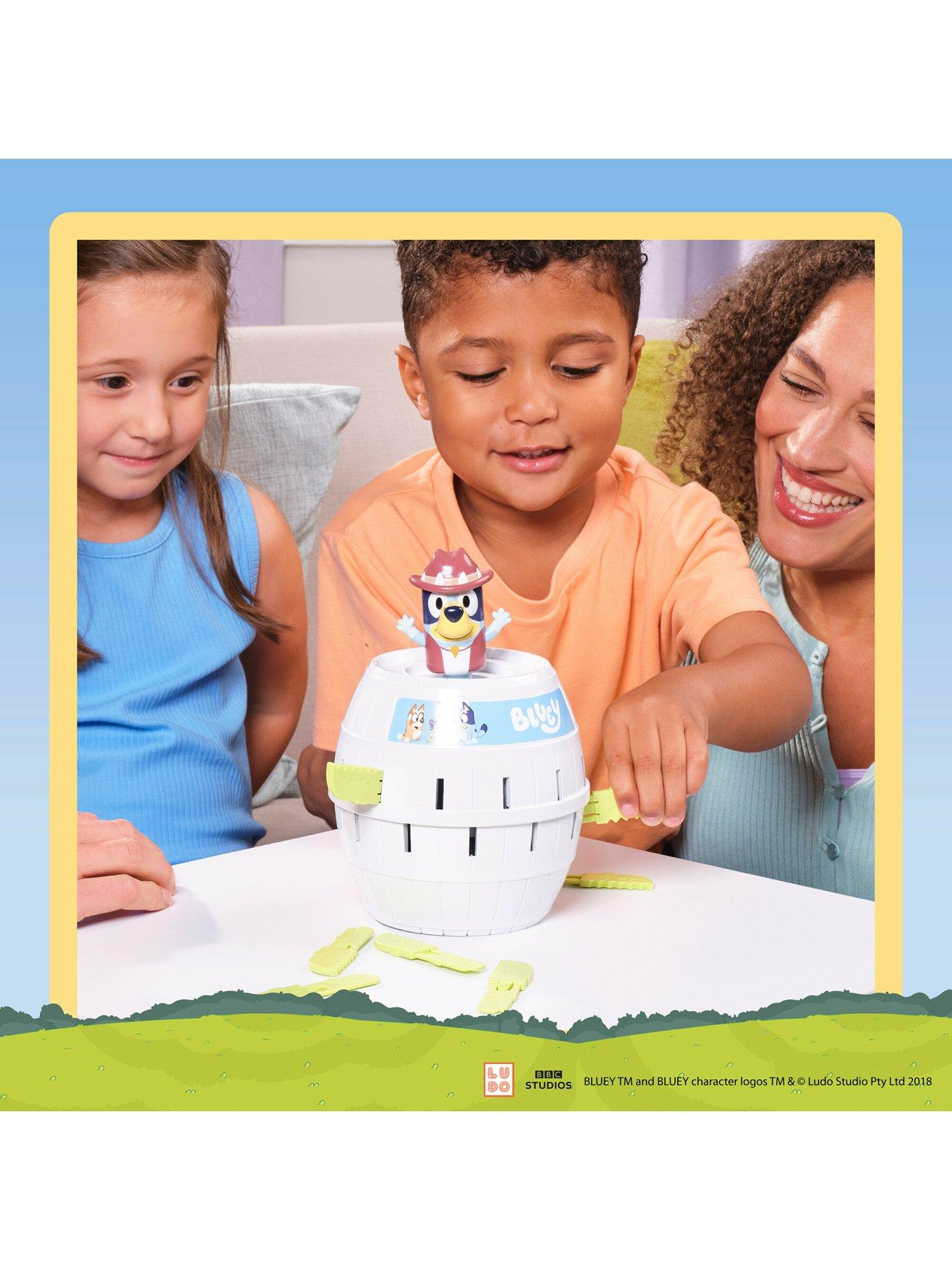 Bluey Pop Up Bluey Activity Game - Don't Make Bluey Jump! | Littlewoods