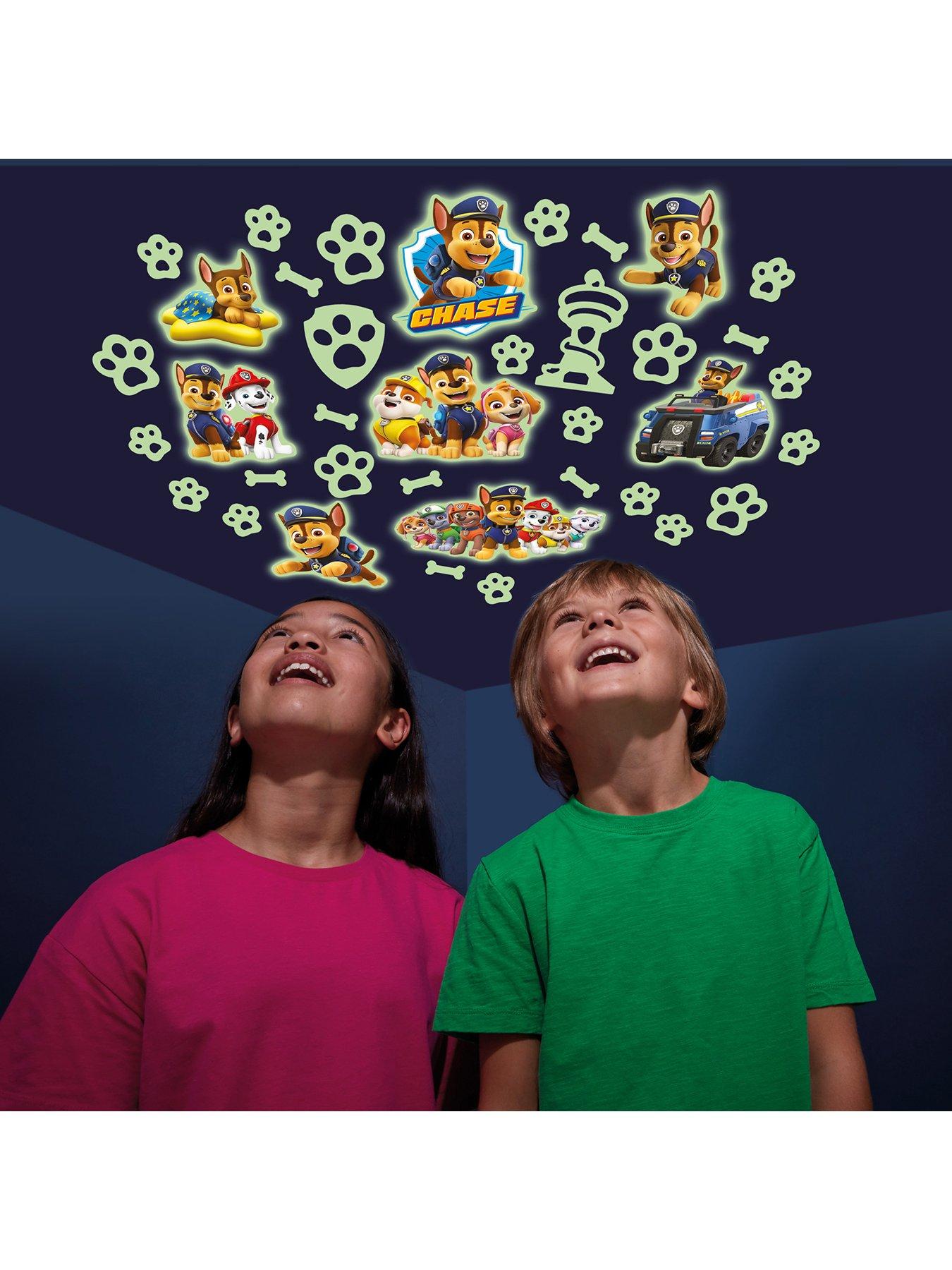 Nickelodeon PAW Patrol Torch & Projector and Glow Shapes and Chase Pack ...