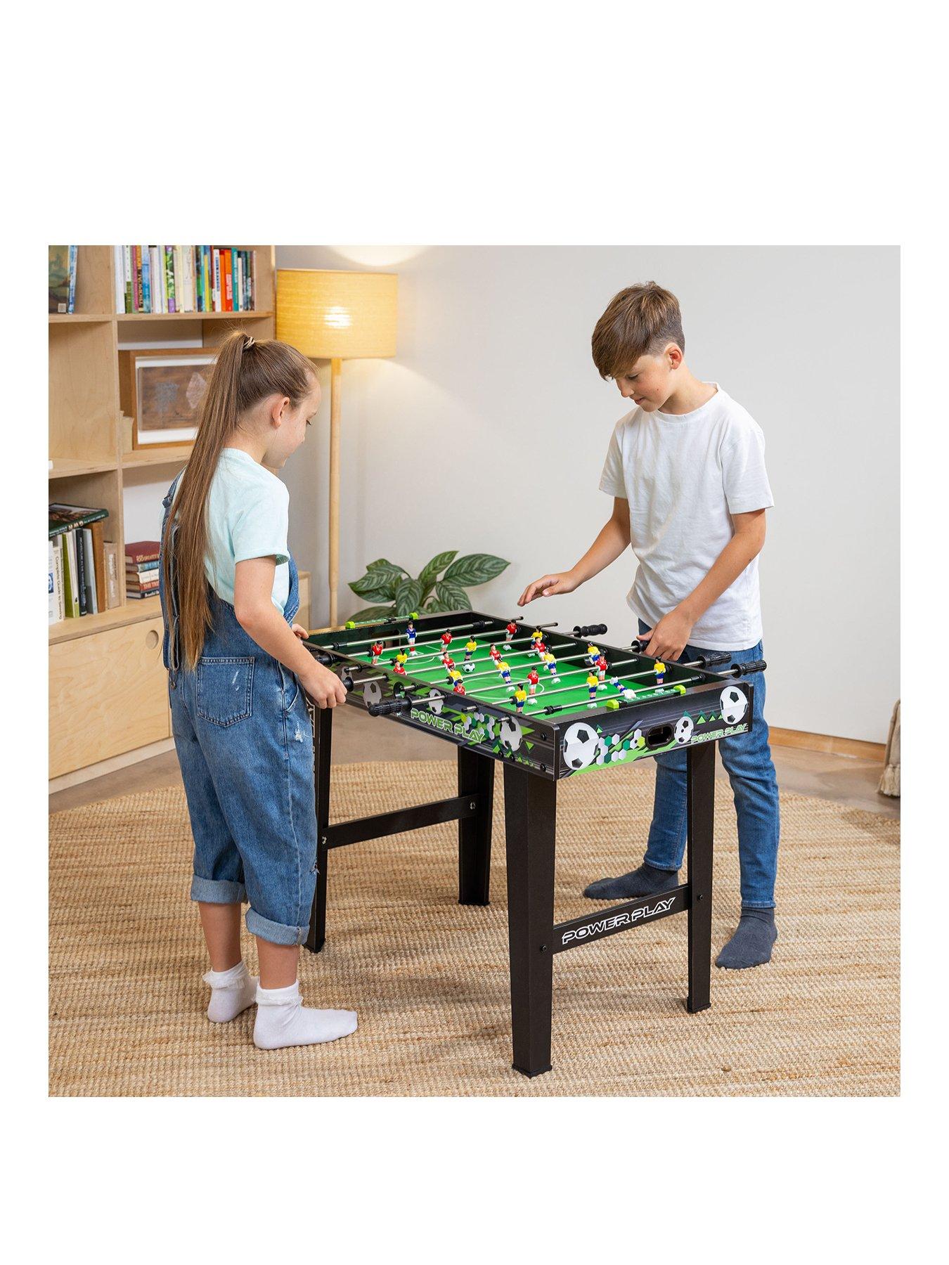 Powerplay 3ft Stand Up Football Games Table - Black | Littlewoods