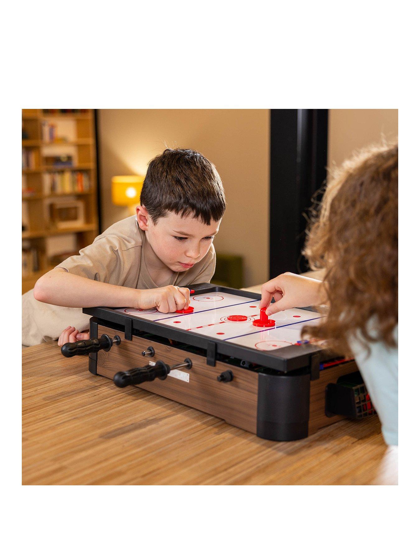 Powerplay 20" 3 In 1 Games Table - Dark Brown | Littlewoods