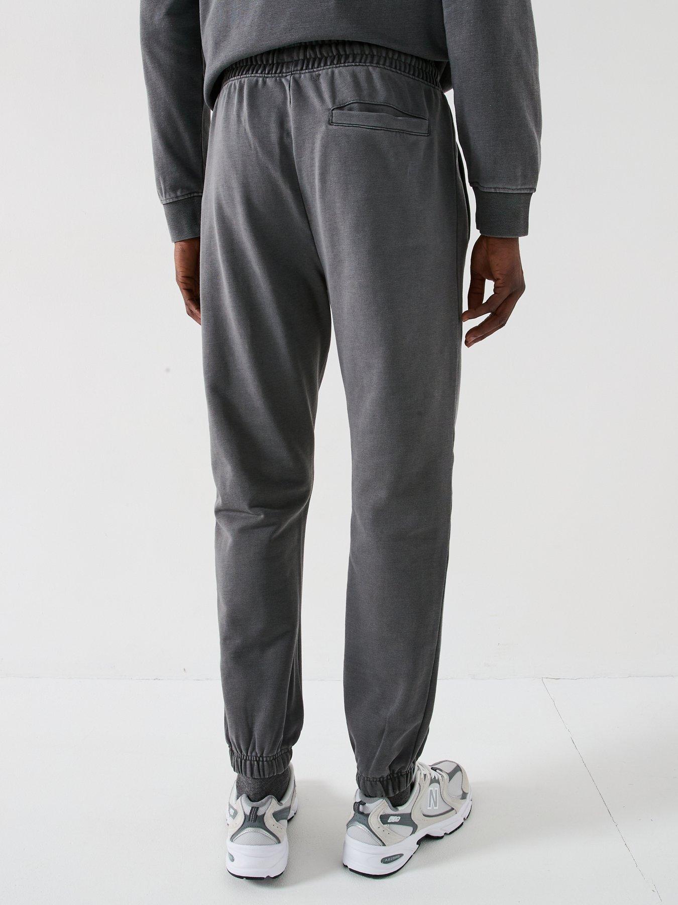 Very Man Heavyweight Jogger - Dark Grey | Littlewoods