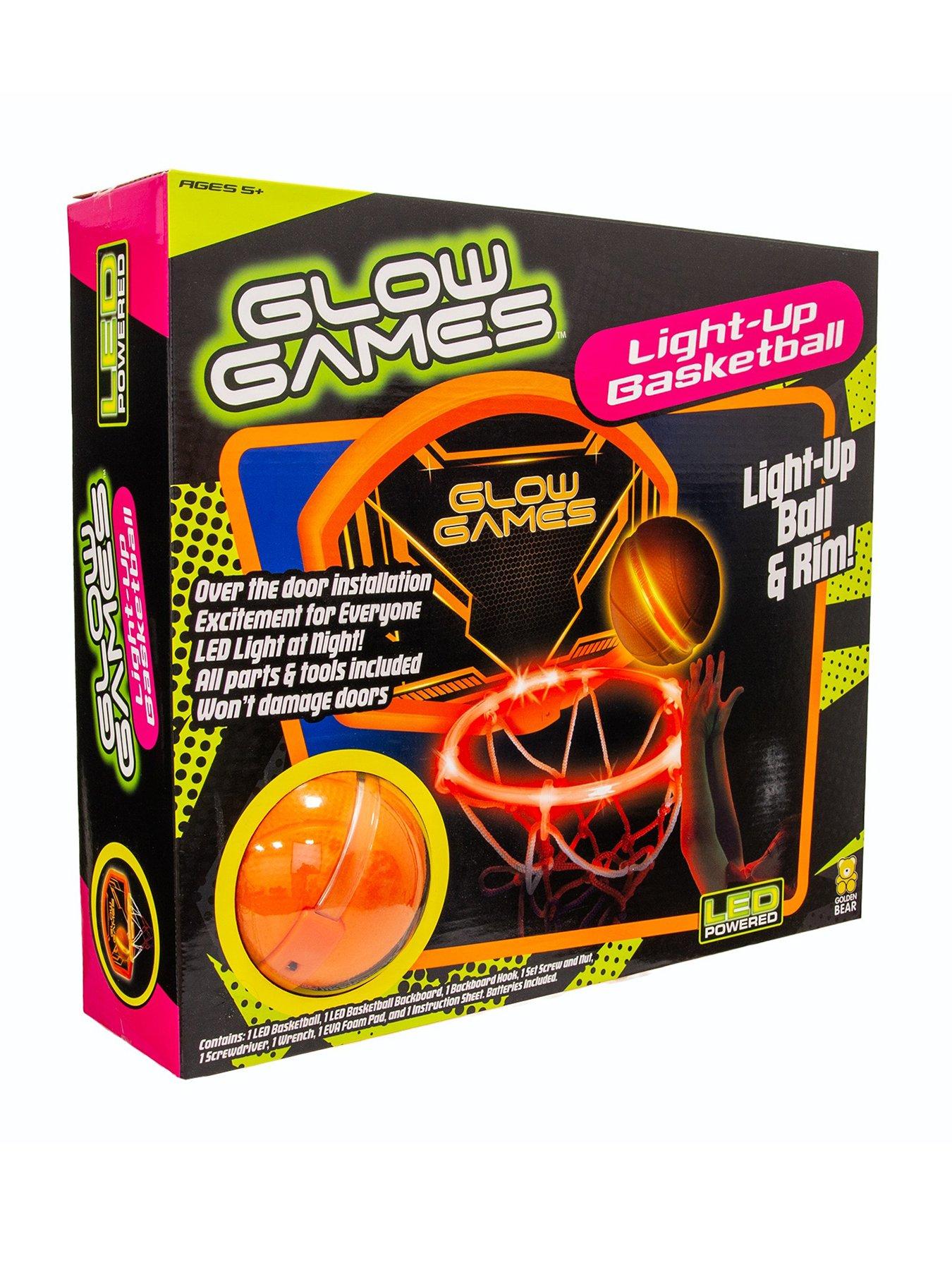 Glow Games Light-up Basketball Set | Littlewoods