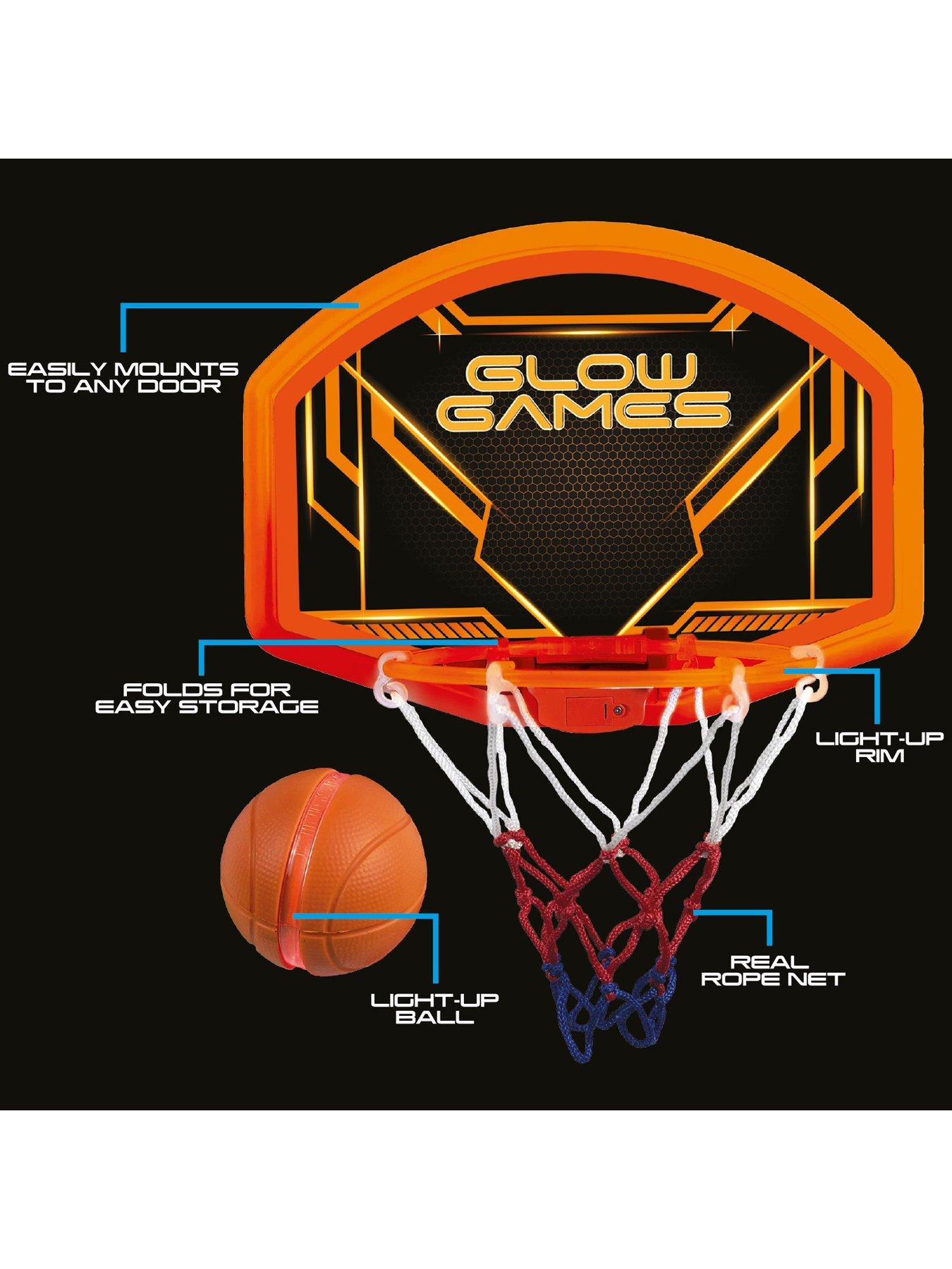Glow Games Light-up Basketball Set | Littlewoods
