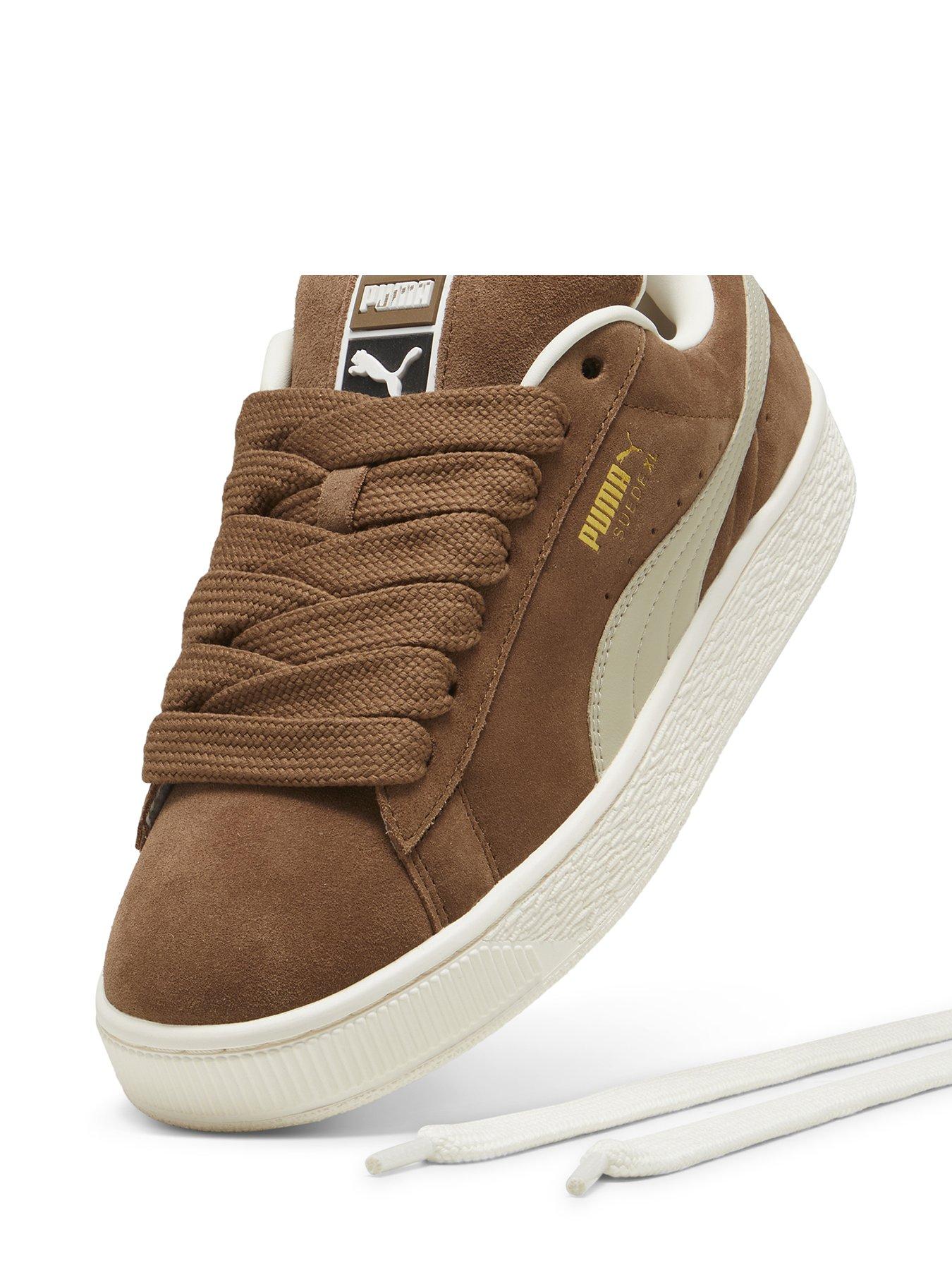 Puma Men's Suede Xl Trainers - Brown | Littlewoods