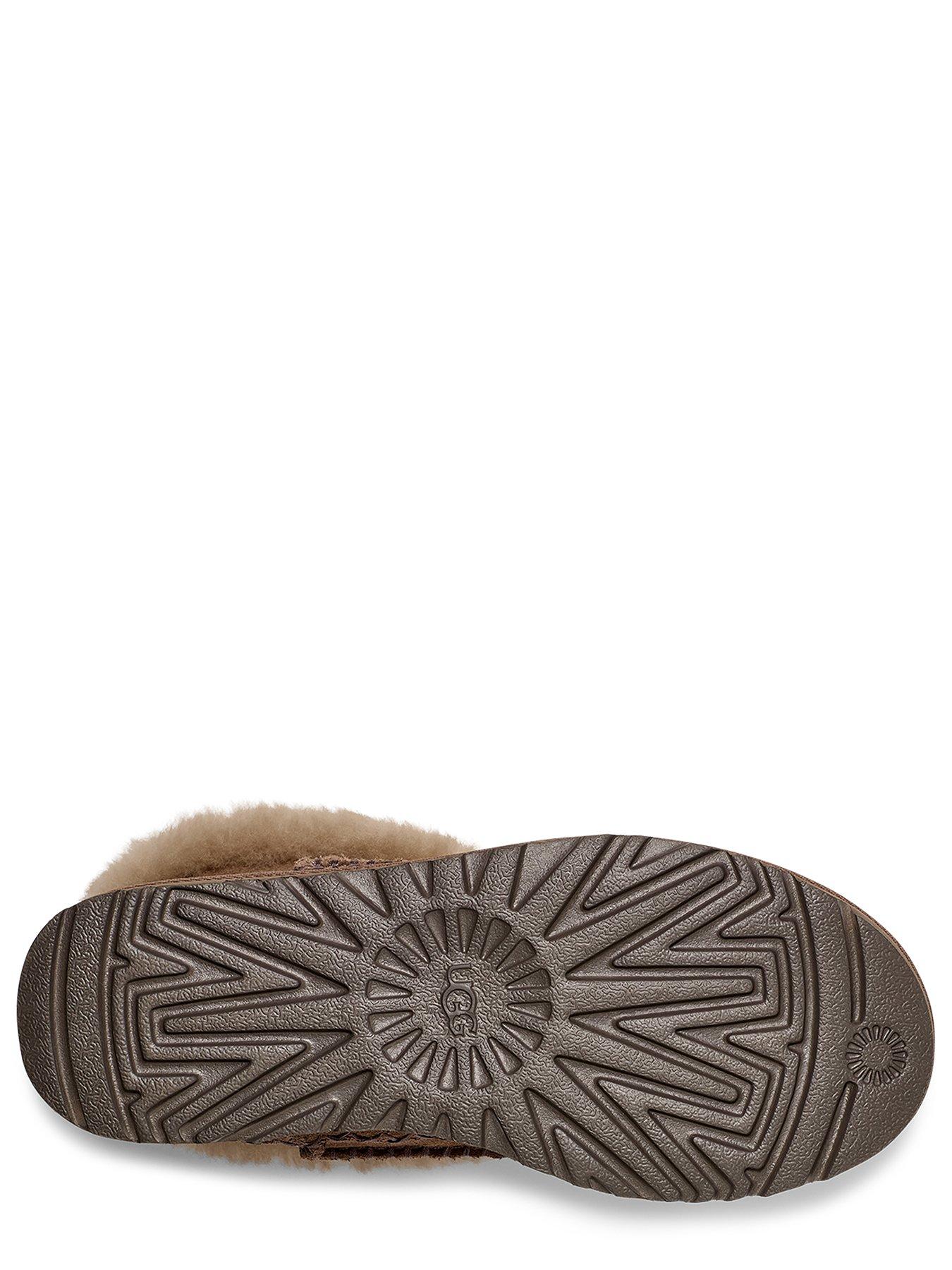 UGG Womens Classic Mini Alpine Boot - Hickory | Littlewoods