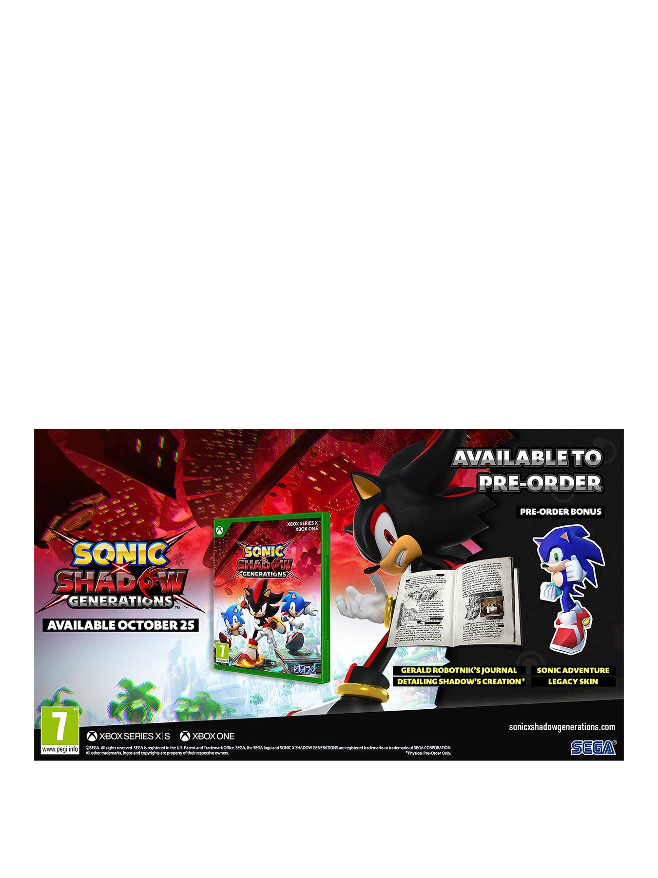 Xbox Sonic x Shadow Generations | littlewoods.com