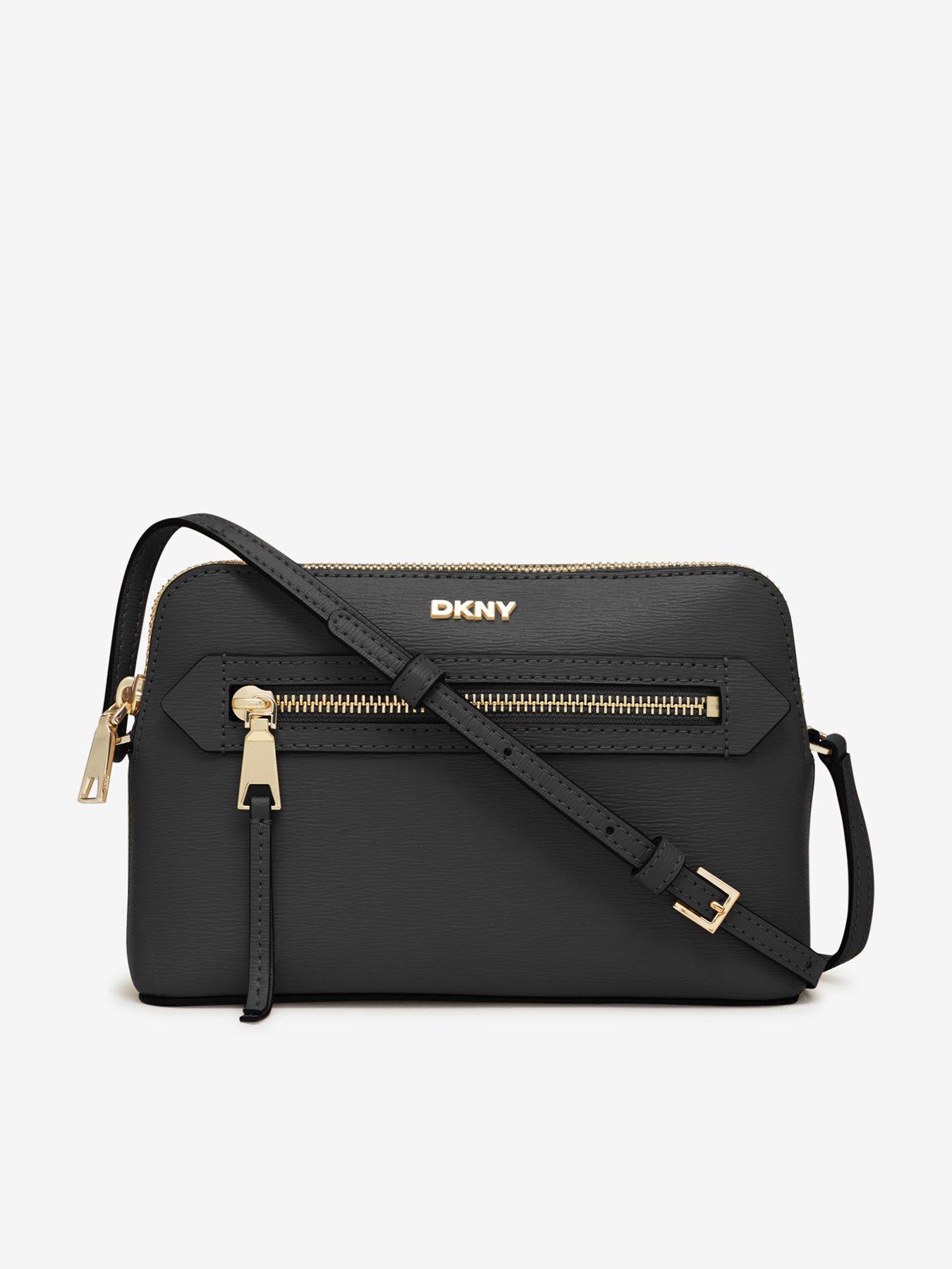 DKNY Bryant Ave Tz Dome Crossbody Bag - Black | littlewoods.com