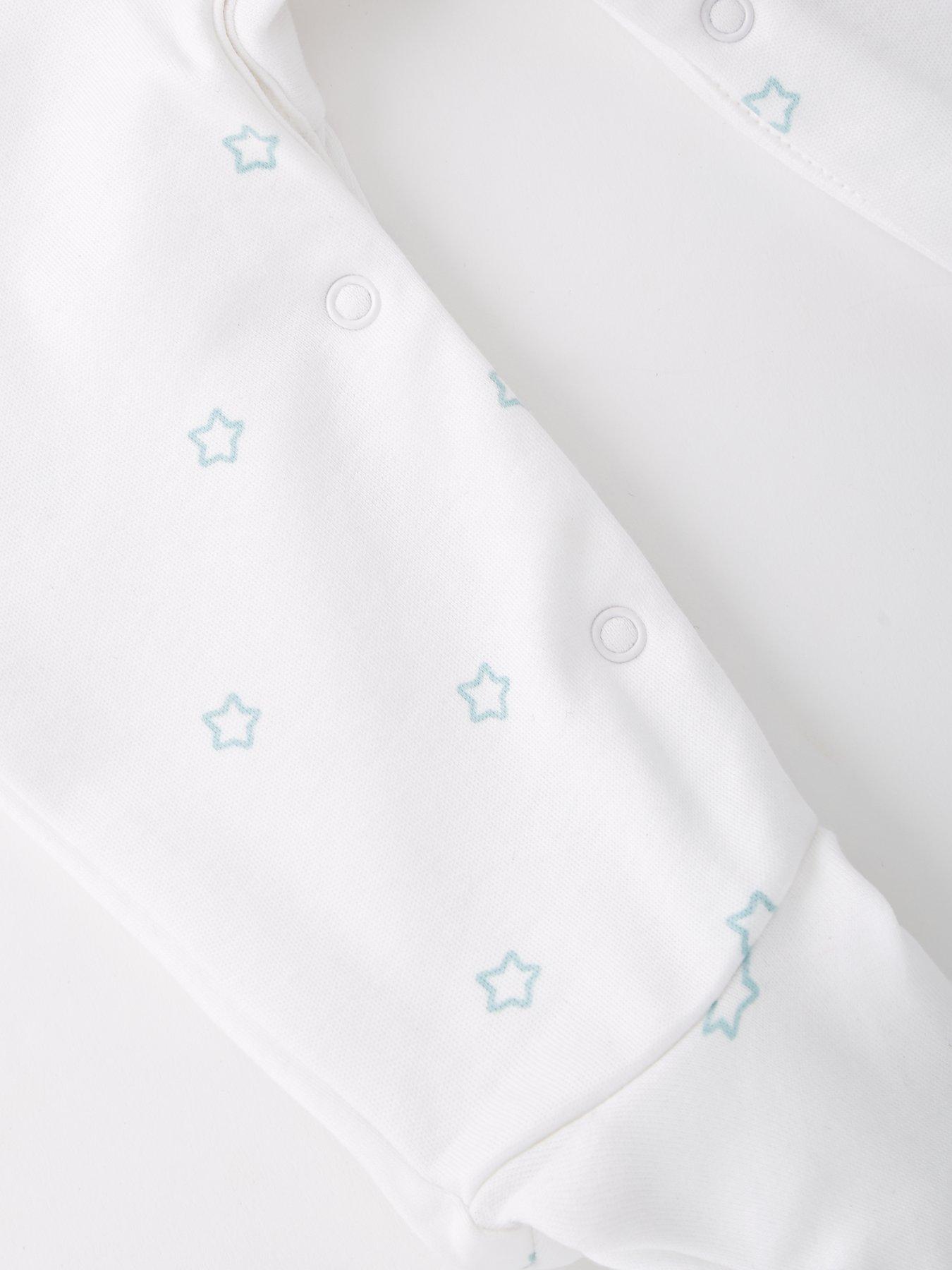 Mini V by Very Baby Boy Cutest Little Brother Sleepsuit - White ...