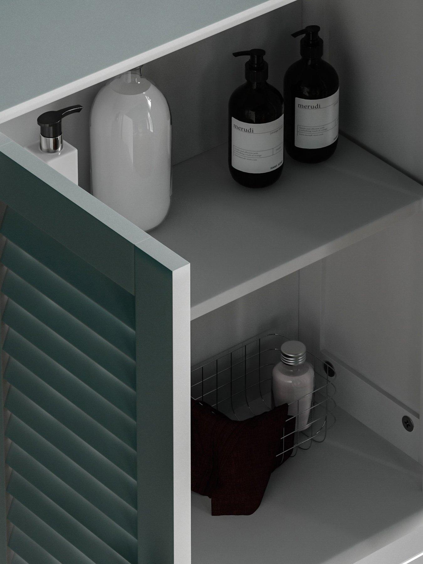 Bath Vida Liano 2 Door Wall Cabinet | Littlewoods