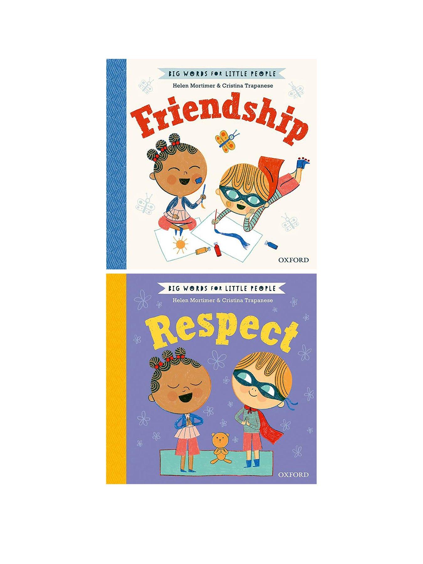 Big Words For Little People: Respect & Friendship - 2 Book Set ...