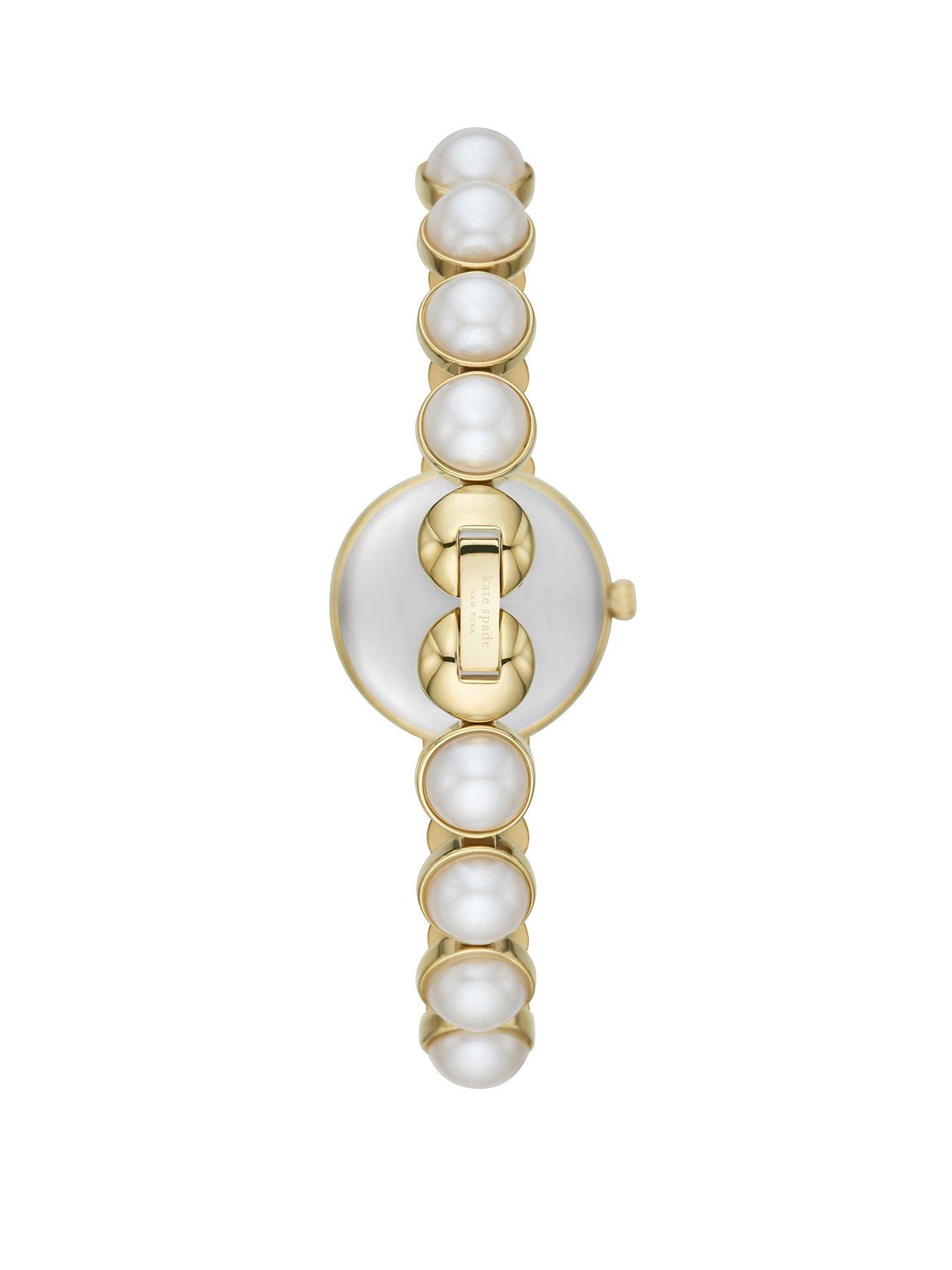 Kate Spade New York monroe pearl bracelet watch | Littlewoods