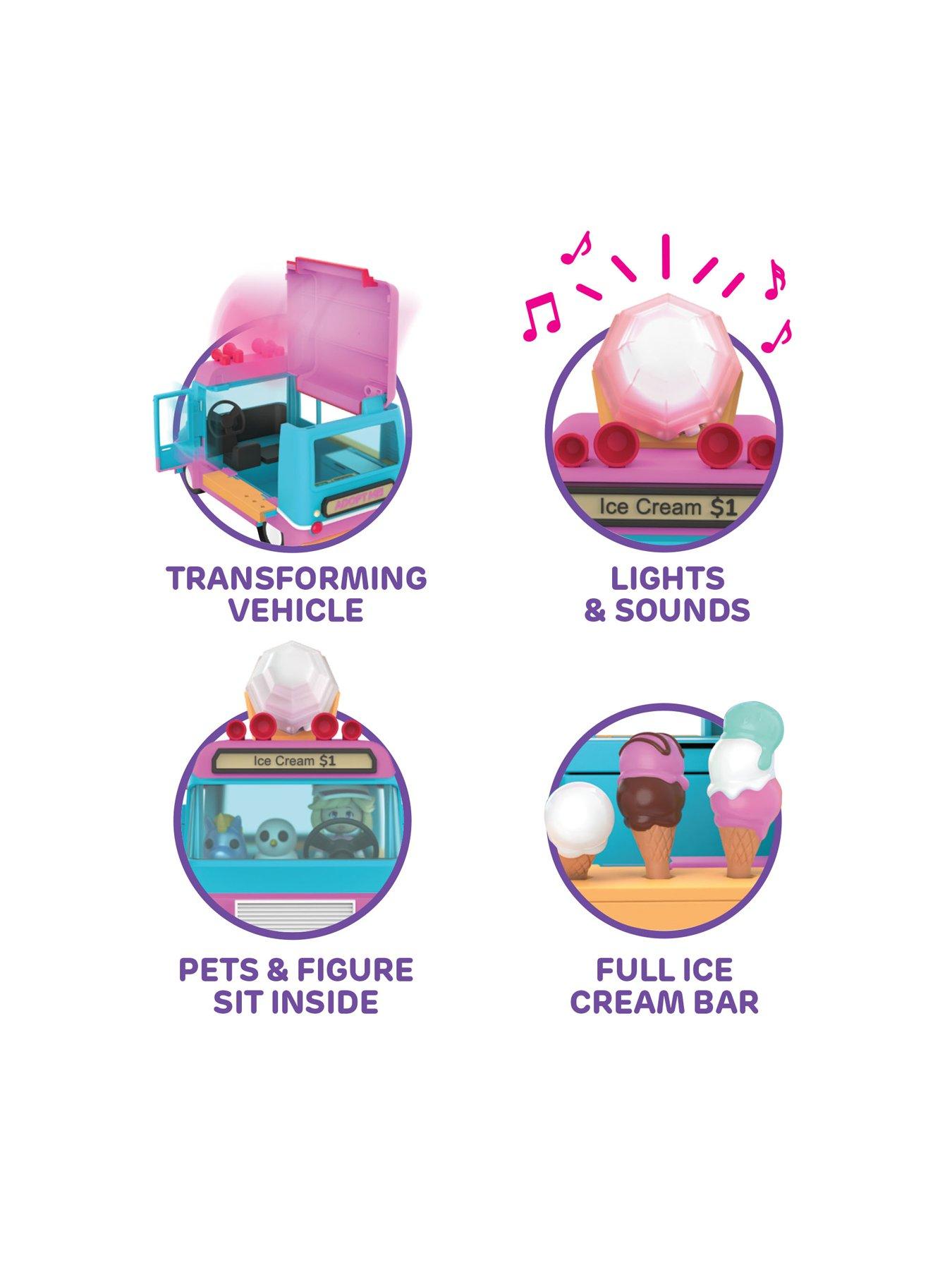 Adopt Me Adopt Me! Ice Cream Truck - Transforming Vehicle with Lights ...