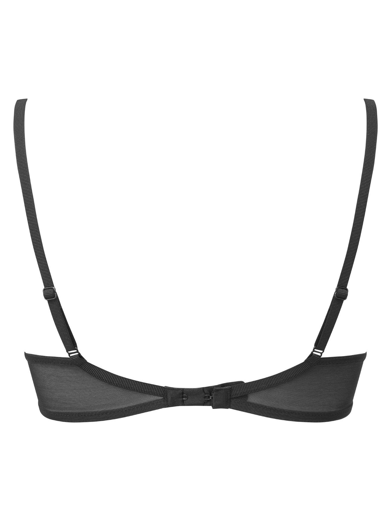 Gossard Rebel Cut Out Embroidered Non Padded Balcony Bra (Second Sizes ...