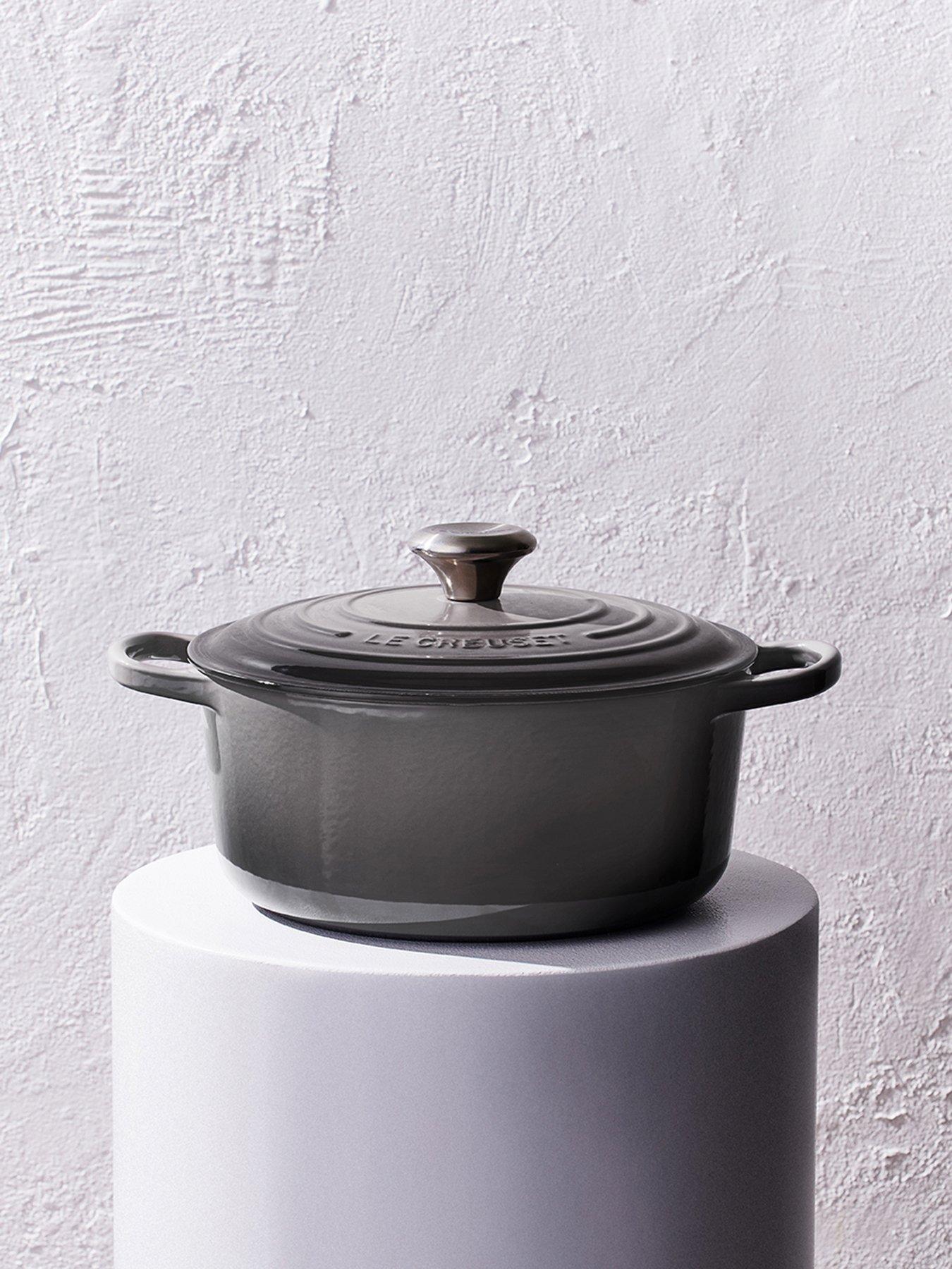 Le Creuset Cast Iron Round 26 cm Casserole in Grey | Littlewoods