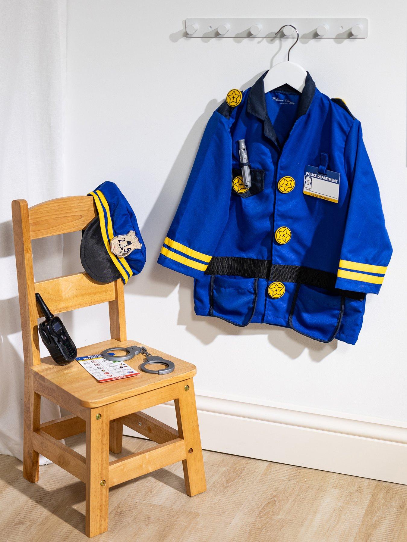 Melissa & Doug Police Officer Costume Role Play Set | Littlewoods