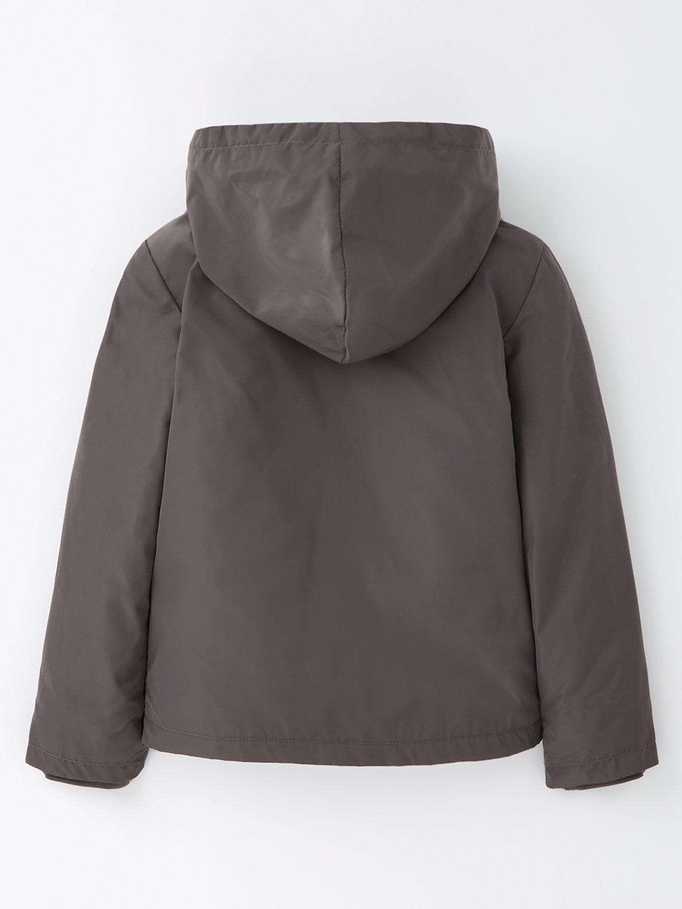 Liverpool FC Zip Through Windbreaker Jacket - Grey | Littlewoods