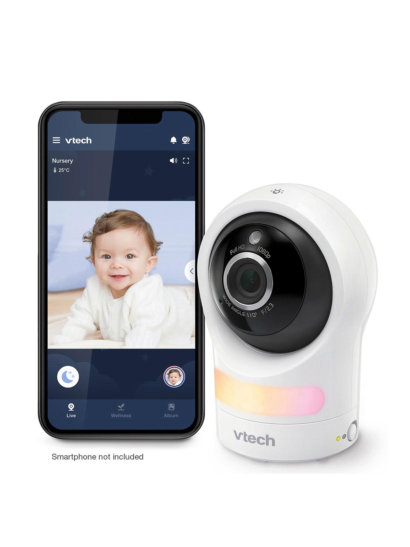 VTech RM9761 Smart Wi-Fi 1080p Pan & Tilt Baby Camera | Littlewoods