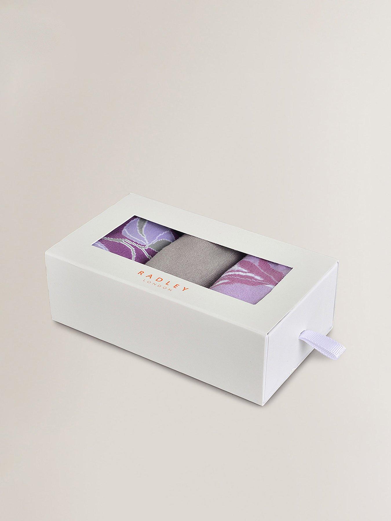 Radley Floral Sock Set - Pink | littlewoods.com