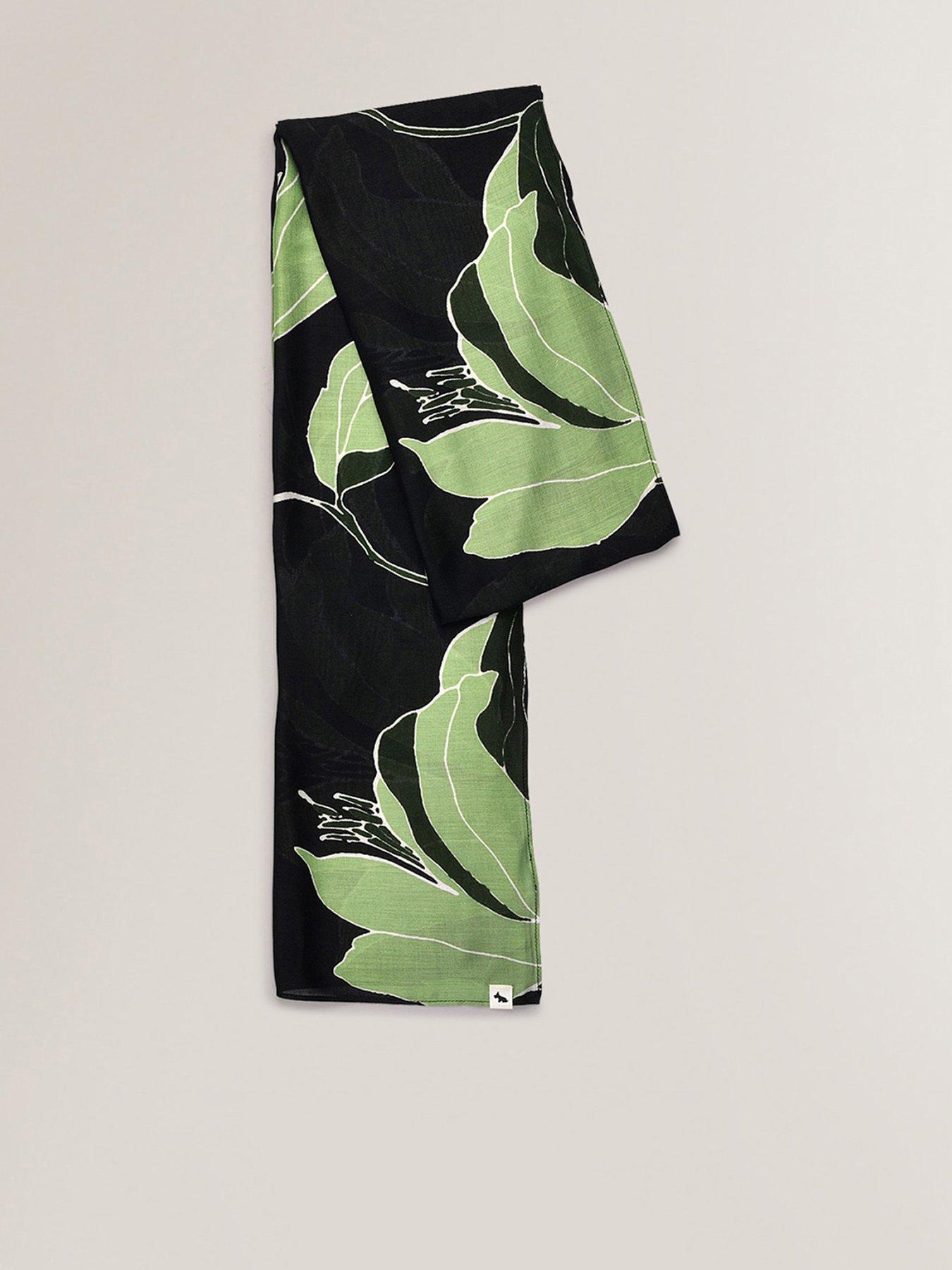 Radley Floral Scarf - Black | littlewoods.com