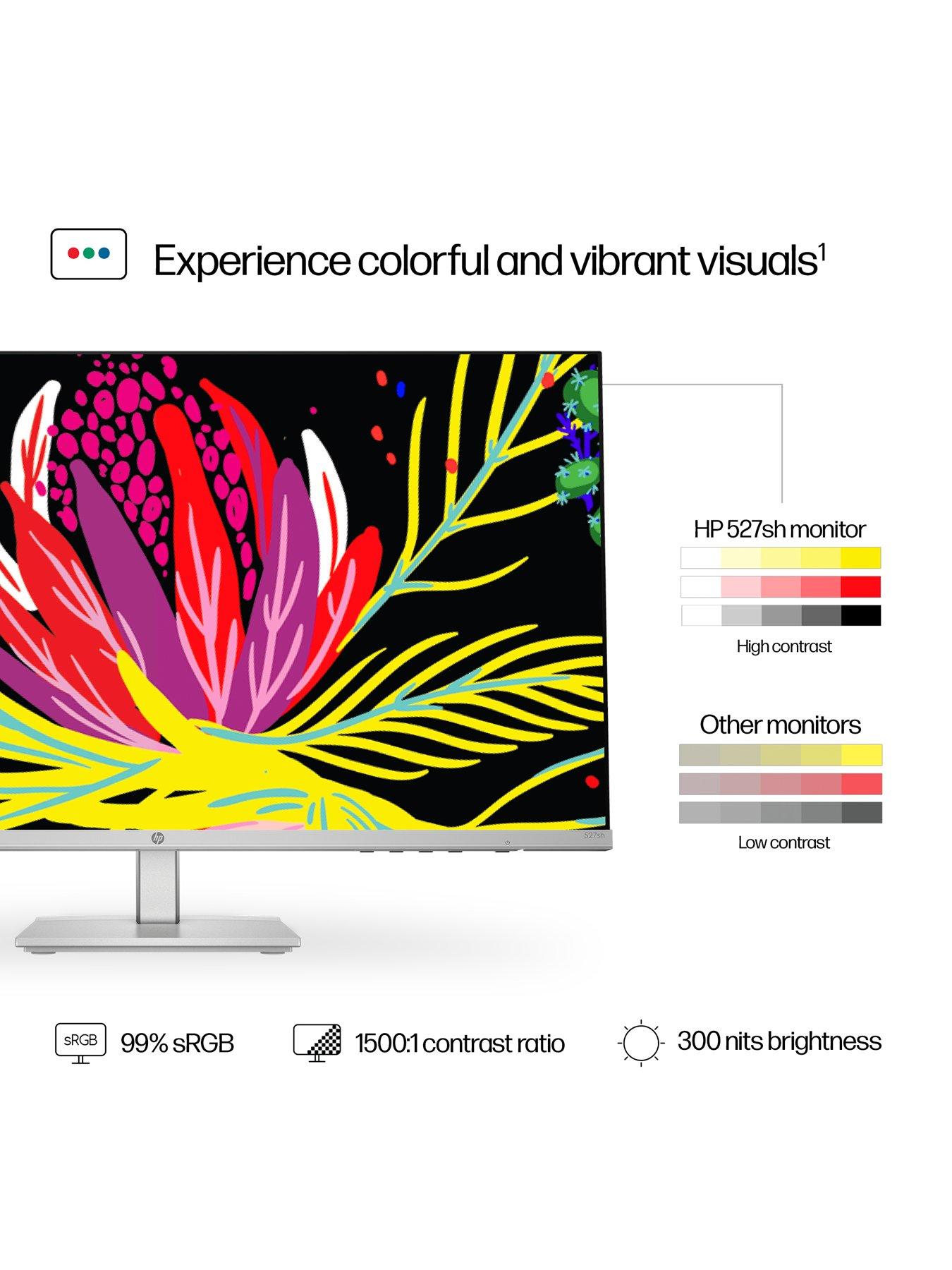 HP Series 5 -527sh Monitor - 27in IPS Full HD - 100hz - height & tilt ...