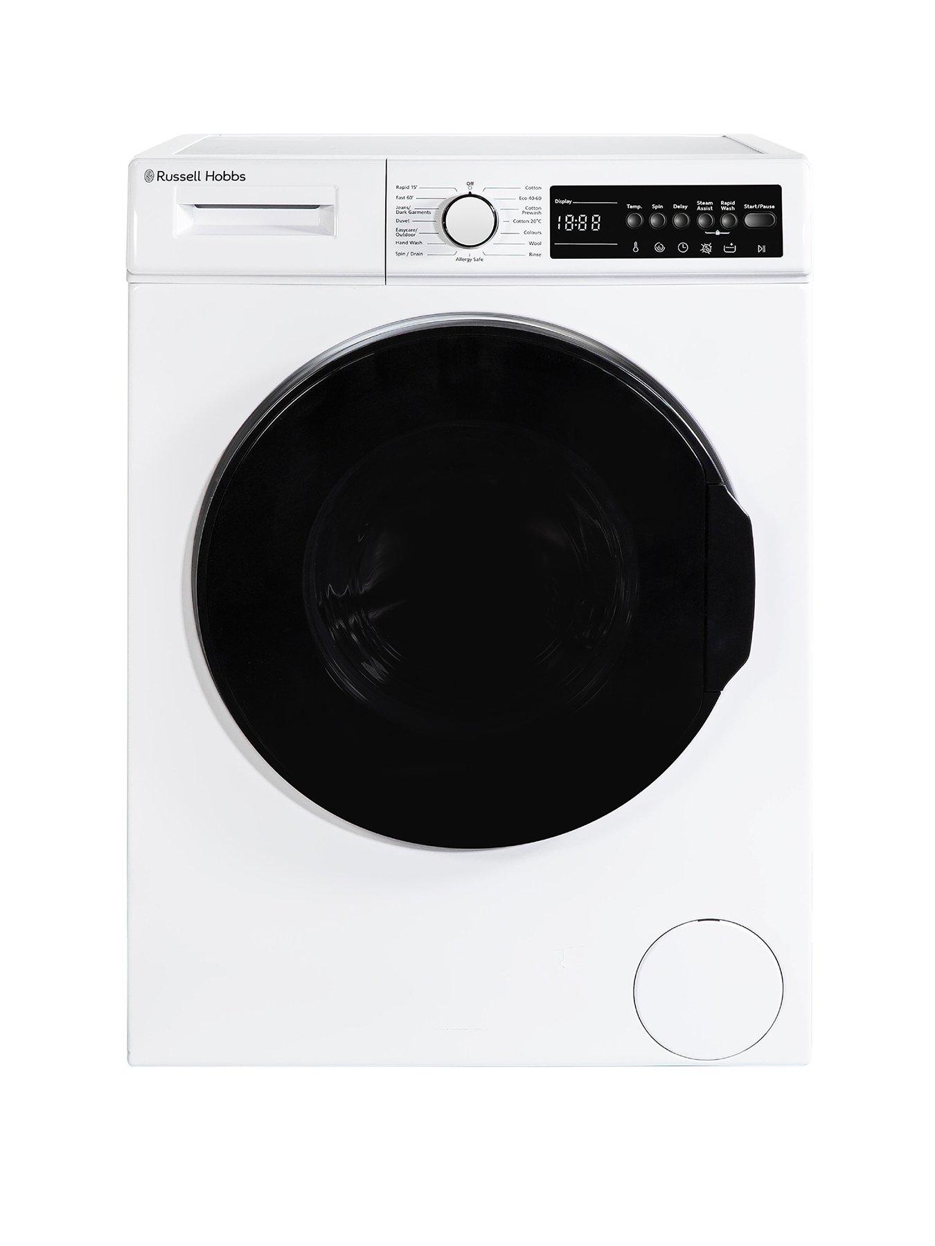 Russell Hobbs RH914W116W 16 Series 9kg Wash, 1400 Spin Washing Machine ...