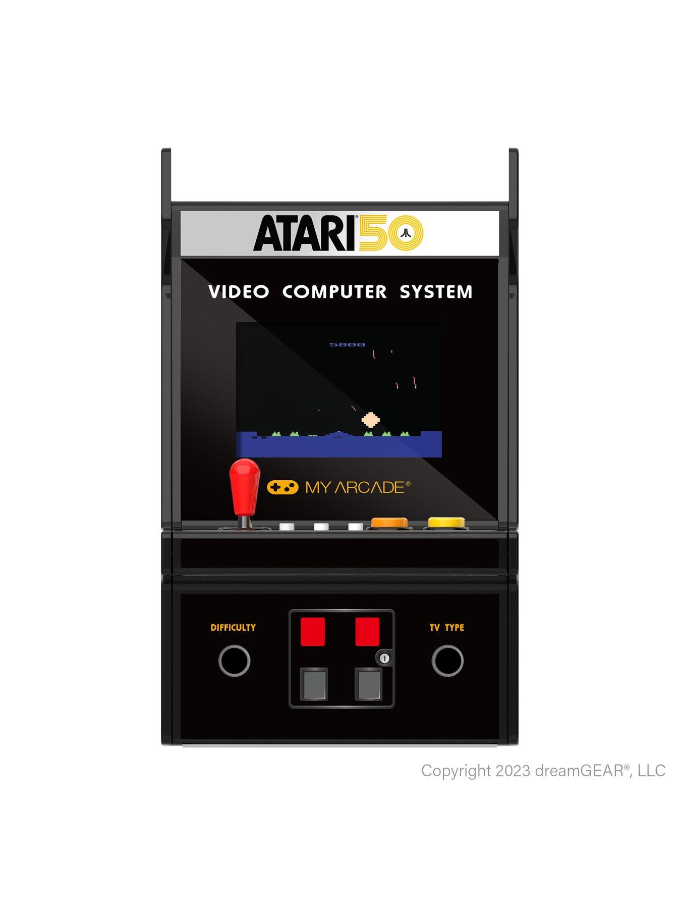 My Arcade Micro Player Pro 6.7" Atari Portable Retro Arcade (100 Games ...