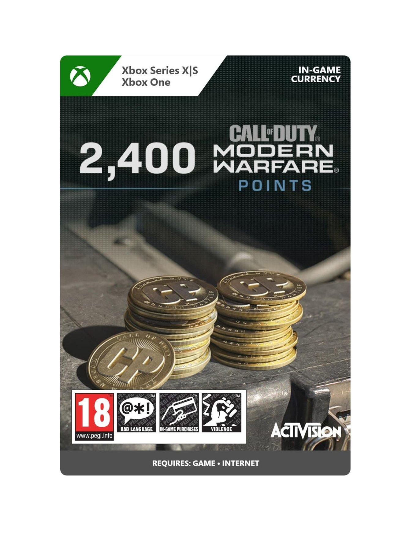 Xbox Call of Duty: Modern Warfare Points - 2,400 Points (Digital ...